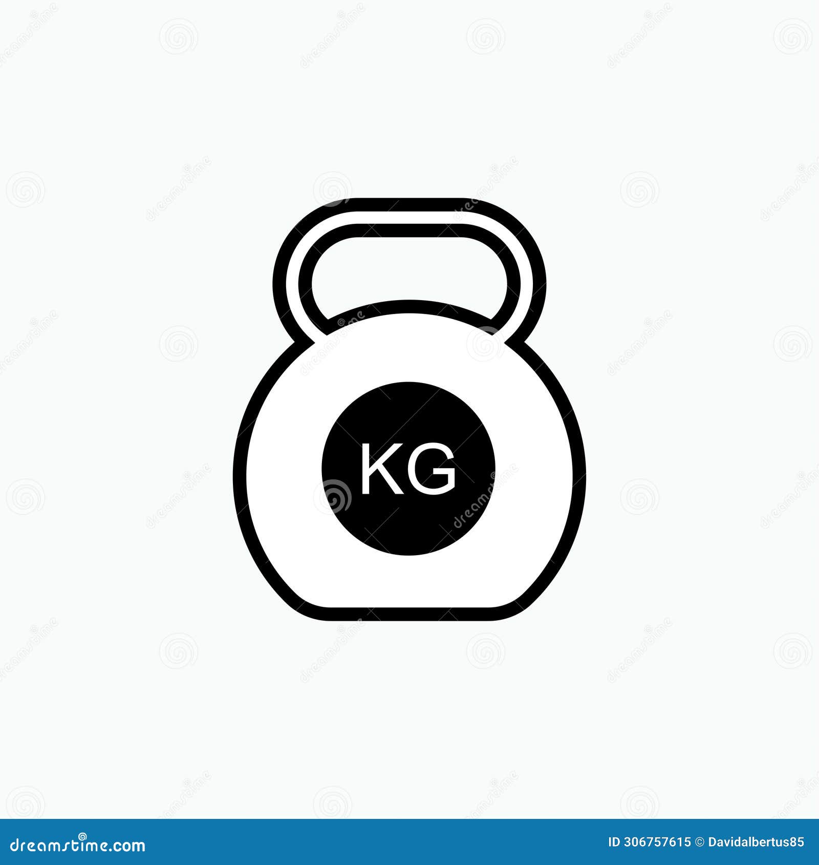 Weight Measurement Icon. Heaviness Symbol. Basic RGB. Stock ...