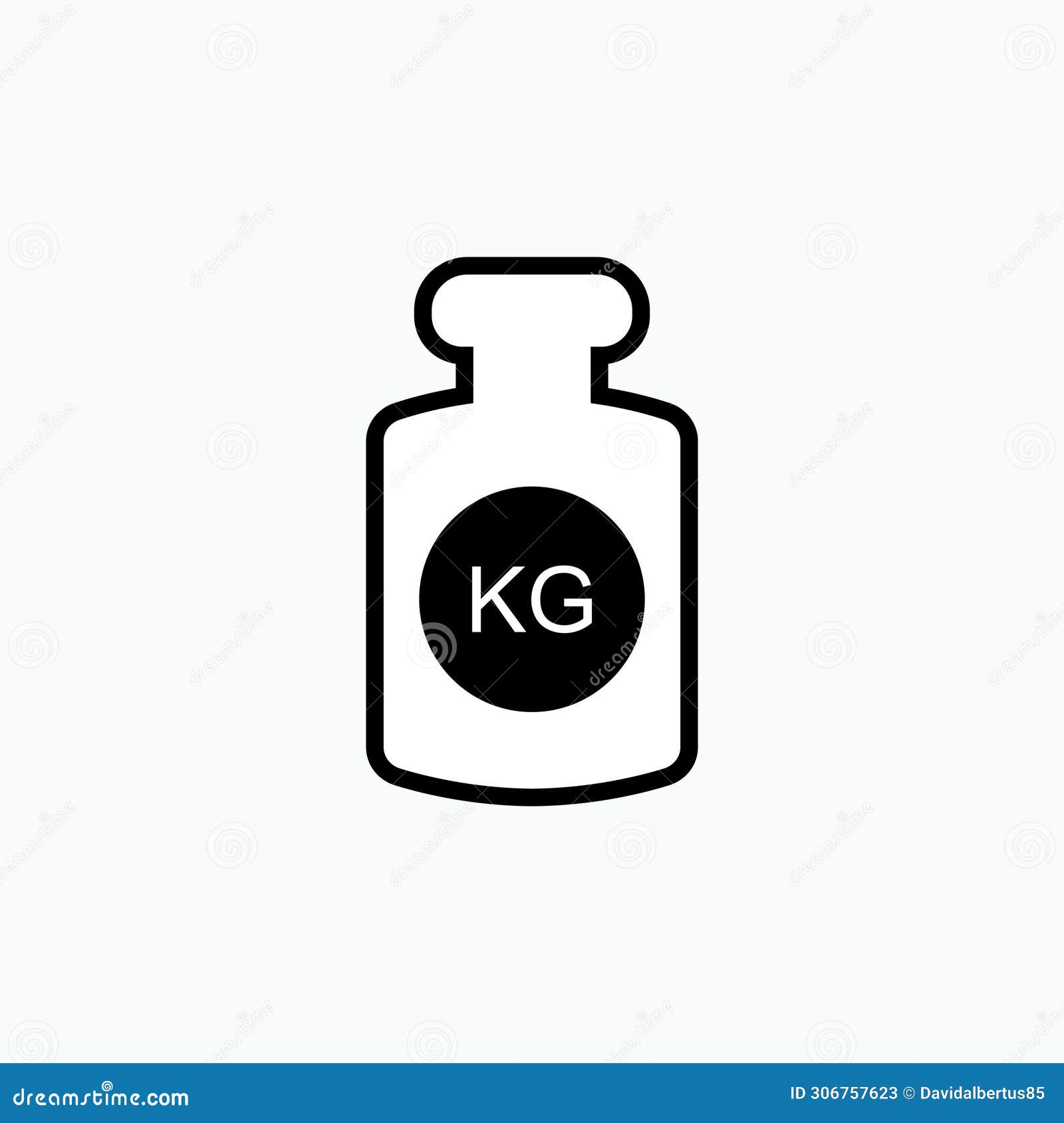 Weight Measurement Icon. Heaviness Symbol. Basic RGB. Stock ...