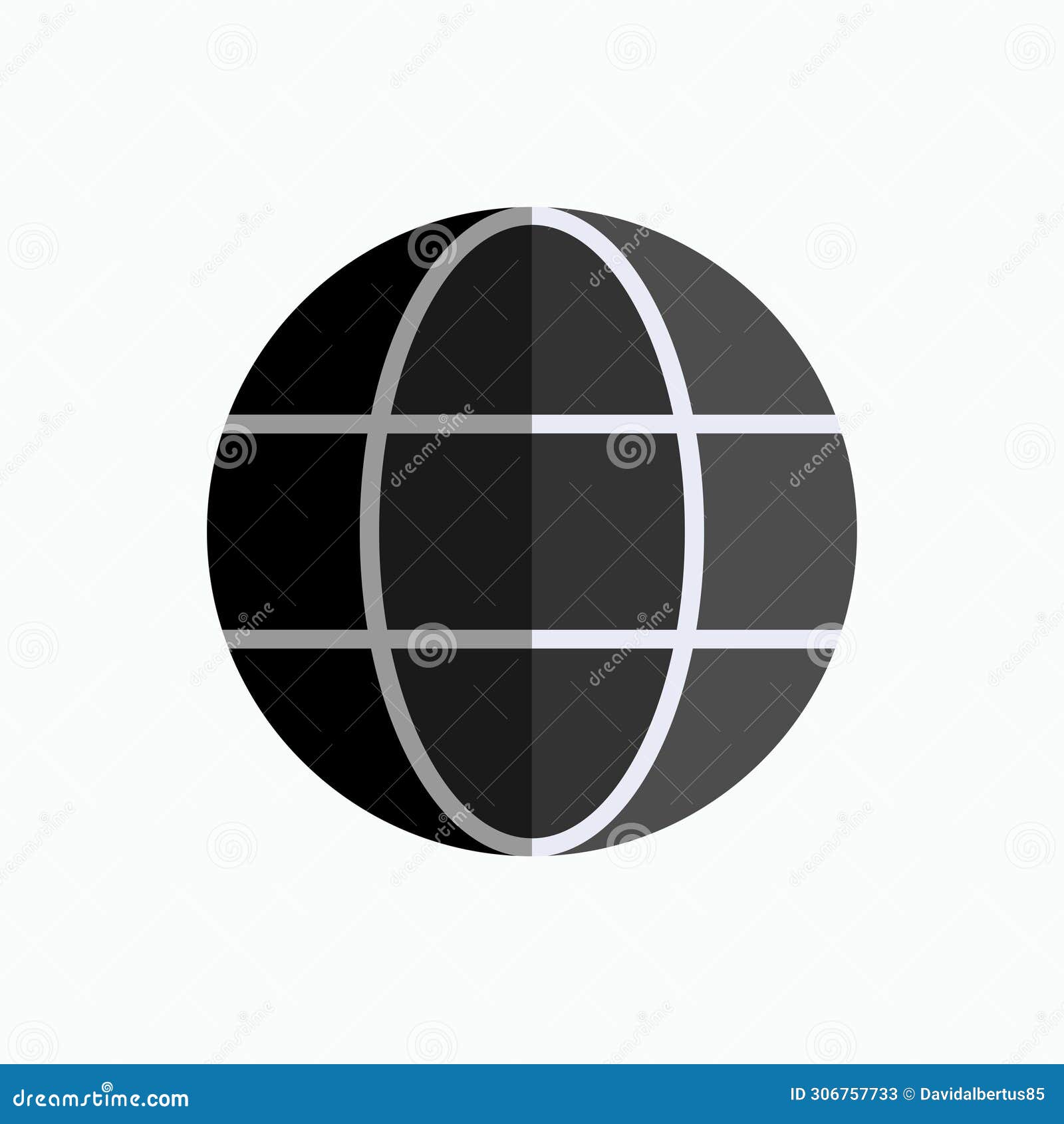 World Icon. Globe, Earth Symbol - Vector. Basic RGB. Stock Illustration ...