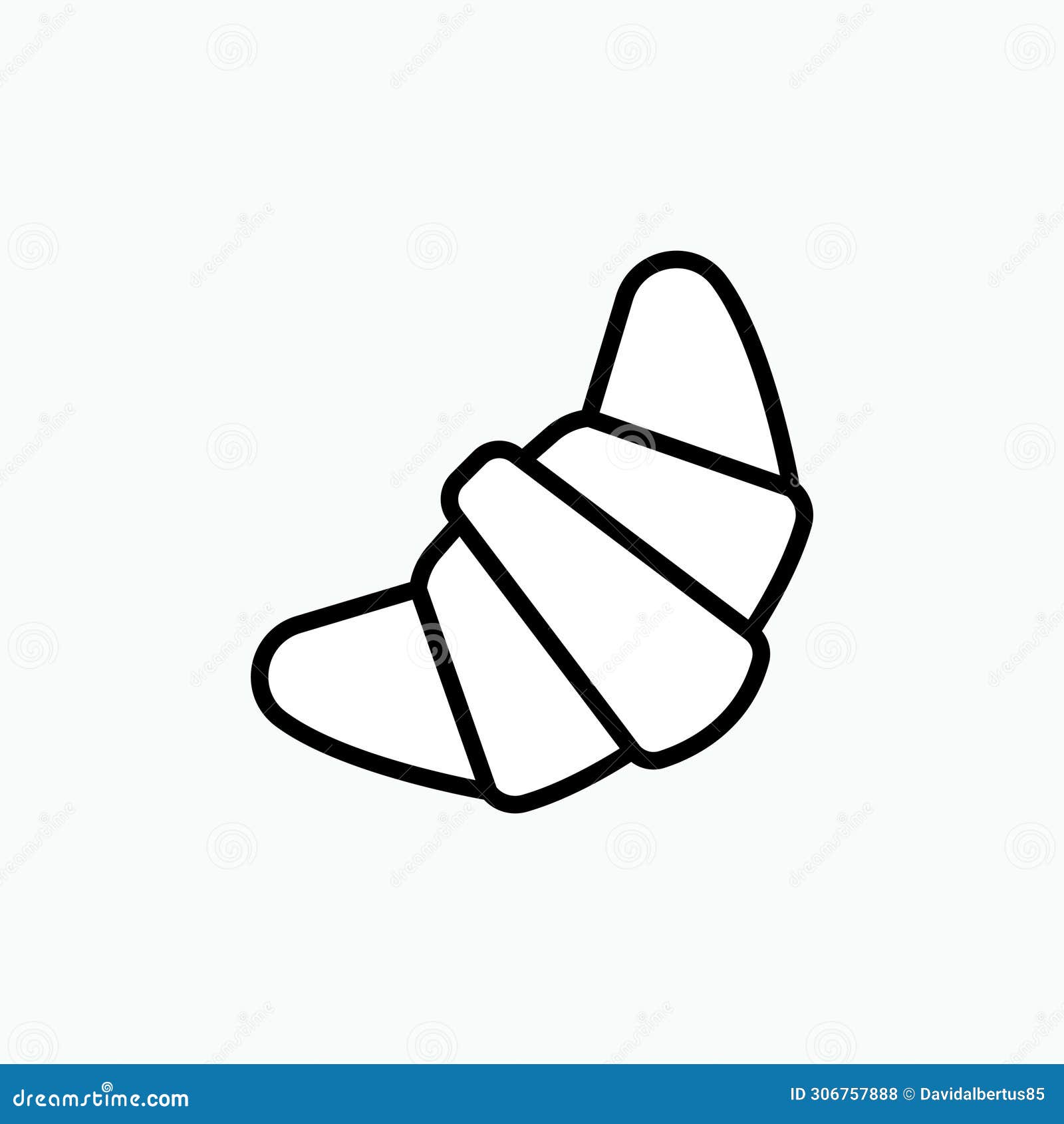 Croissant Icon. Breakfast Symbol - Vector. Basic RGB. Stock ...