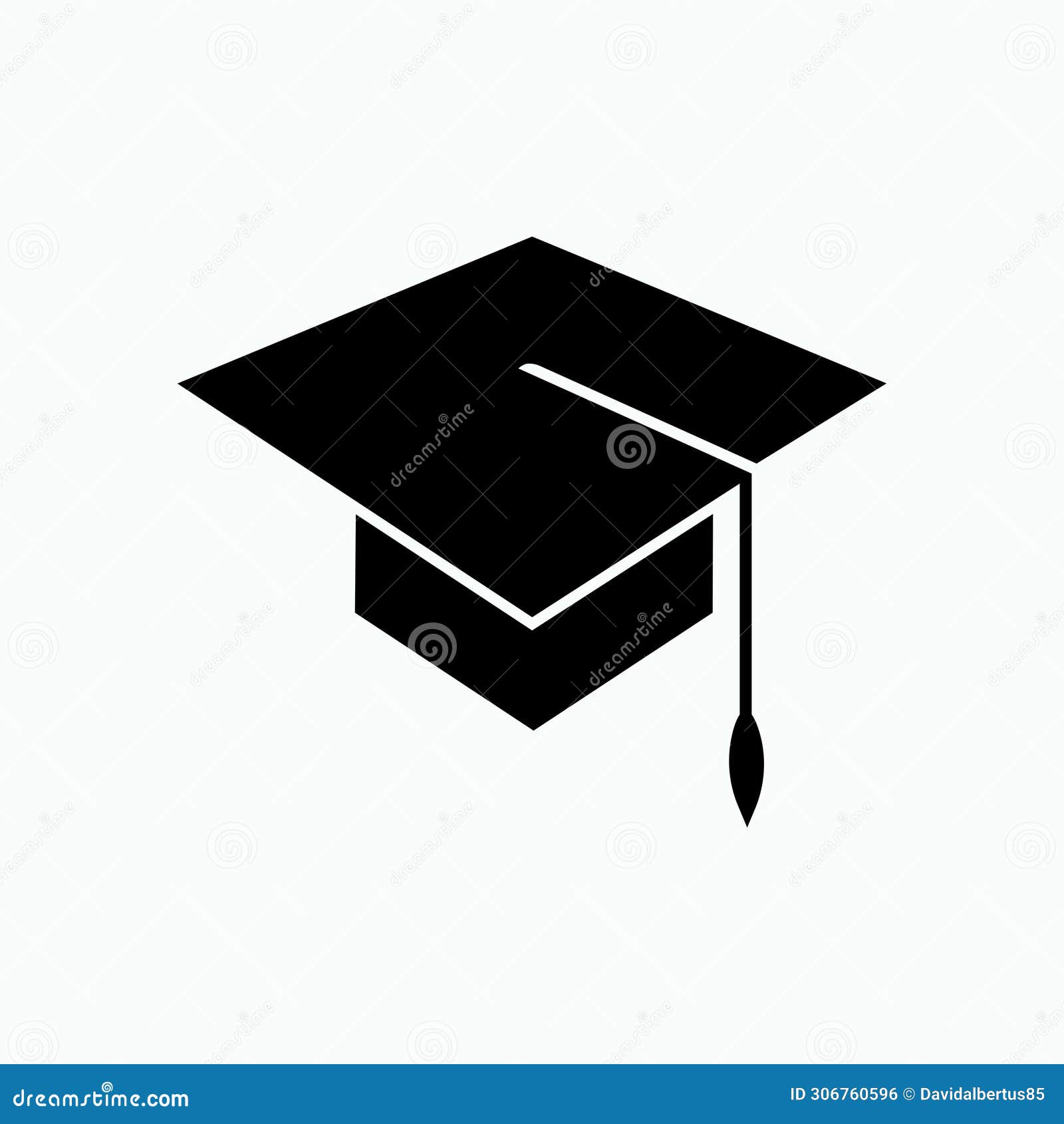 Graduation Cap Icon. Academy, College. Intellectual, Educated People ...