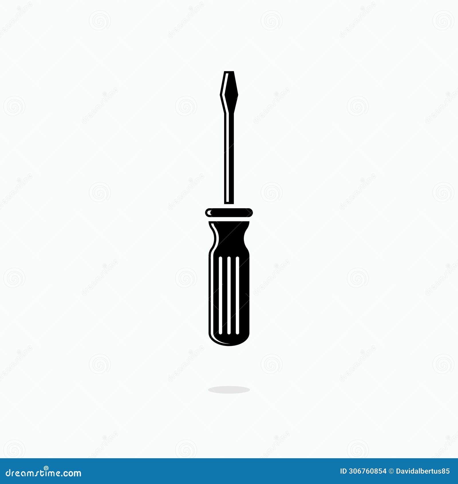Screwdriver Icon. Repair, Tool Symbol - Vector. Basic RGB. Stock ...
