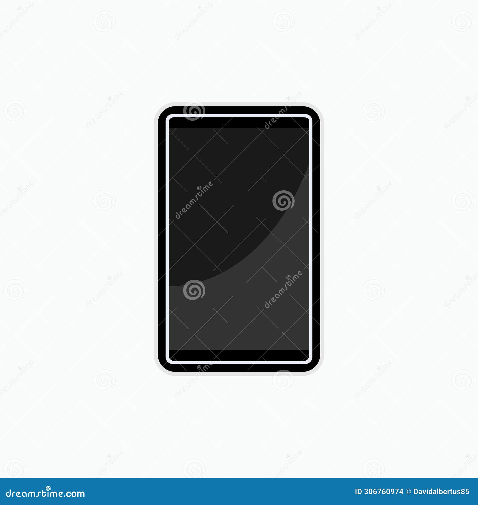 Smartphone Icon. Mobile Phone, Gadget Symbol - Vector. Basic RGB Stock ...