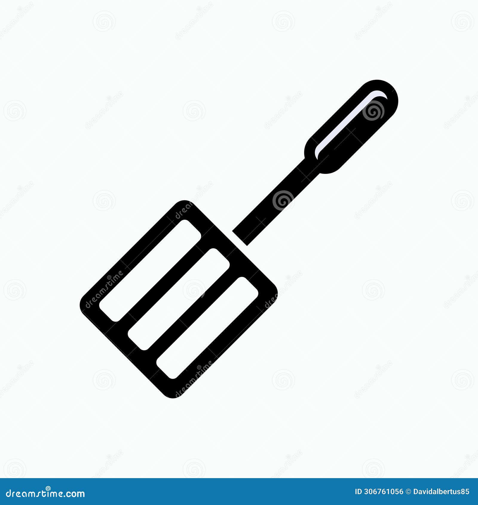 Spatula Icon. Kitchenware Symbol - Vector. Basic RGB Stock Illustration ...