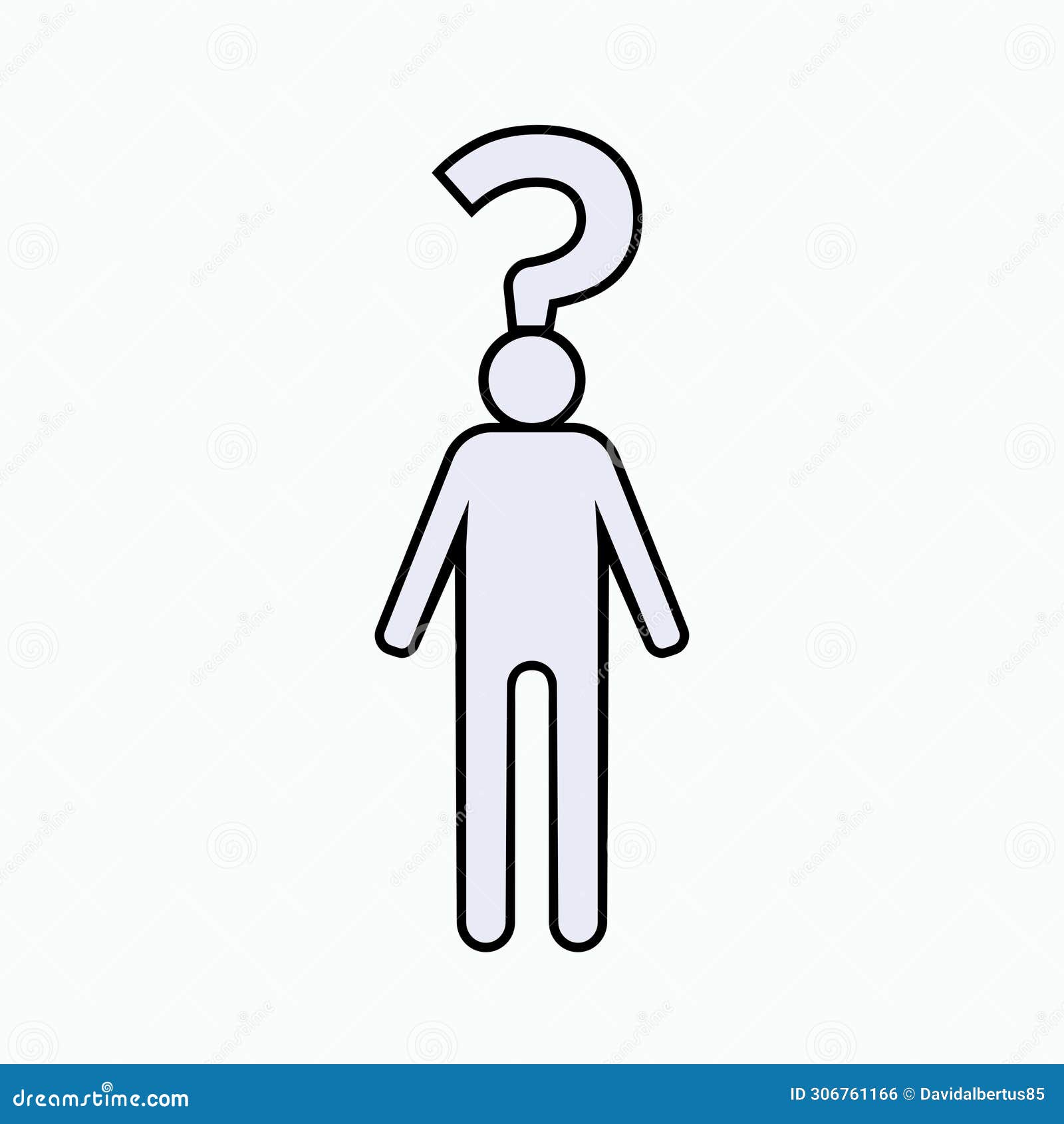 Stranger Icon. Mystery Guest, Foreigner Symbol - Vector. Stock ...