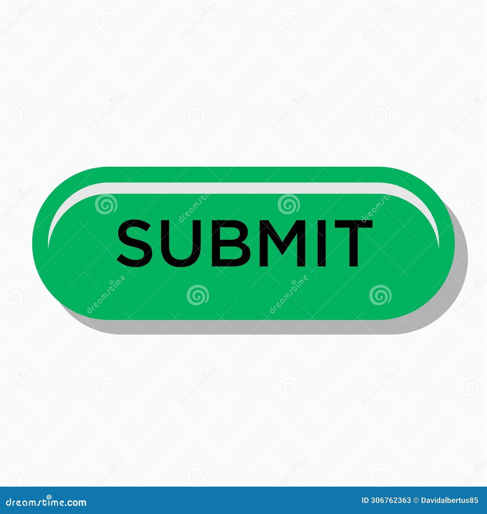 Submit Button. Universal Interface - Vector. Basic RGB. Stock ...