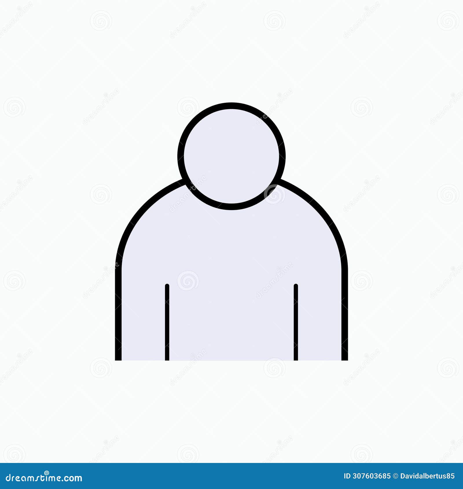 Contact Icon. Personal, Man Symbol - Vector. Basic RGB. Stock ...