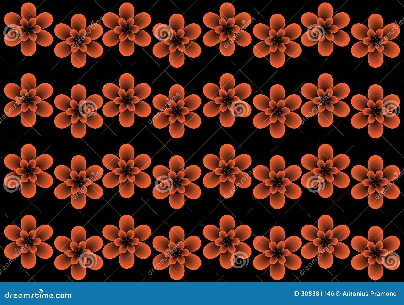 Pattern Flower Cool Template Design Stock Vector - Illustration of ...