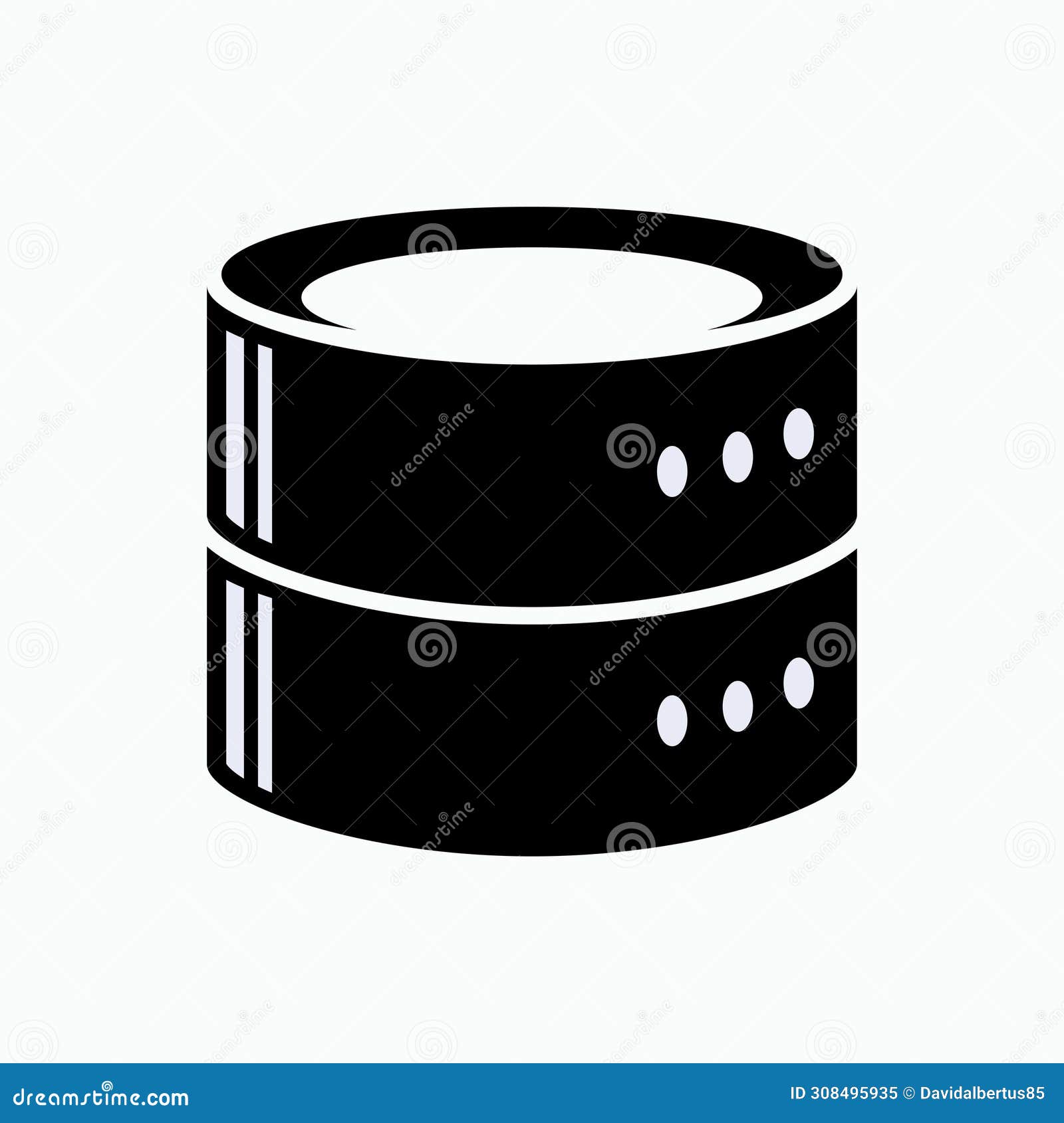 Data Storage Icon. Computer Data Center. Server, Database Symbol. Stock ...