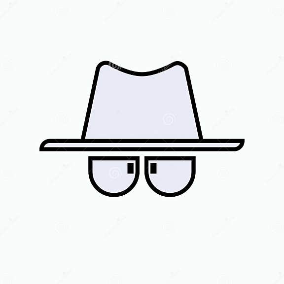 Detective Icon. Inspector, Spionage Symbol - Vector. Stock Illustration ...