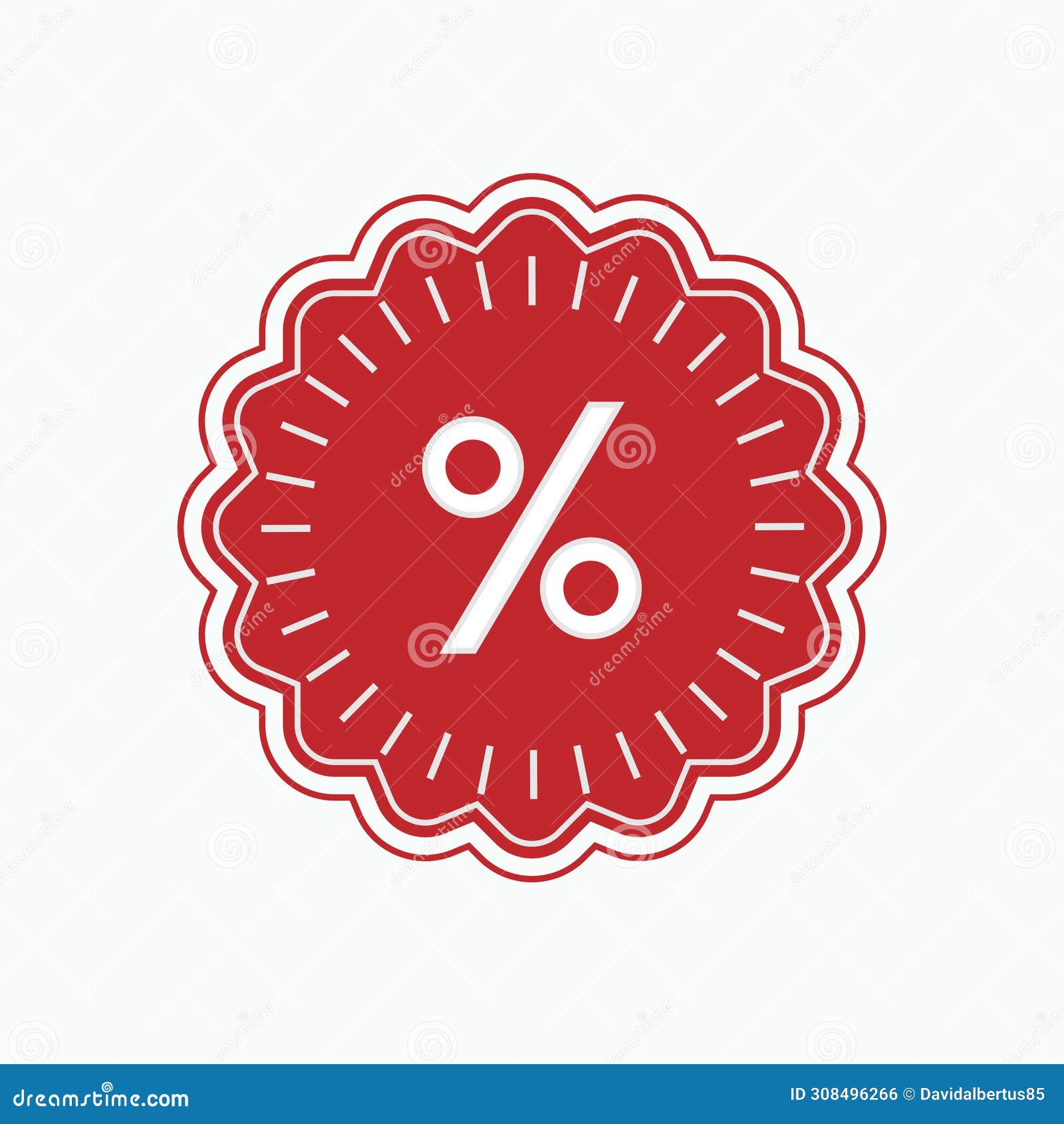 Discount Icon. Percent, Promotion Element Symbol - Vector. Stock ...
