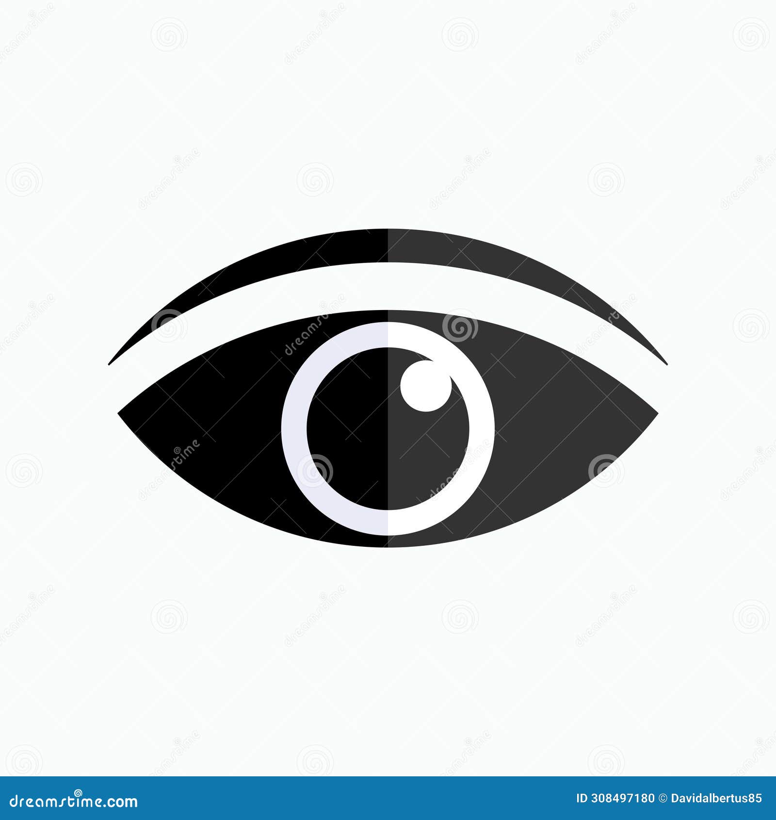 Eye Icon. Look, Watch. See, Surveillance Symbol - Vector. Stock ...
