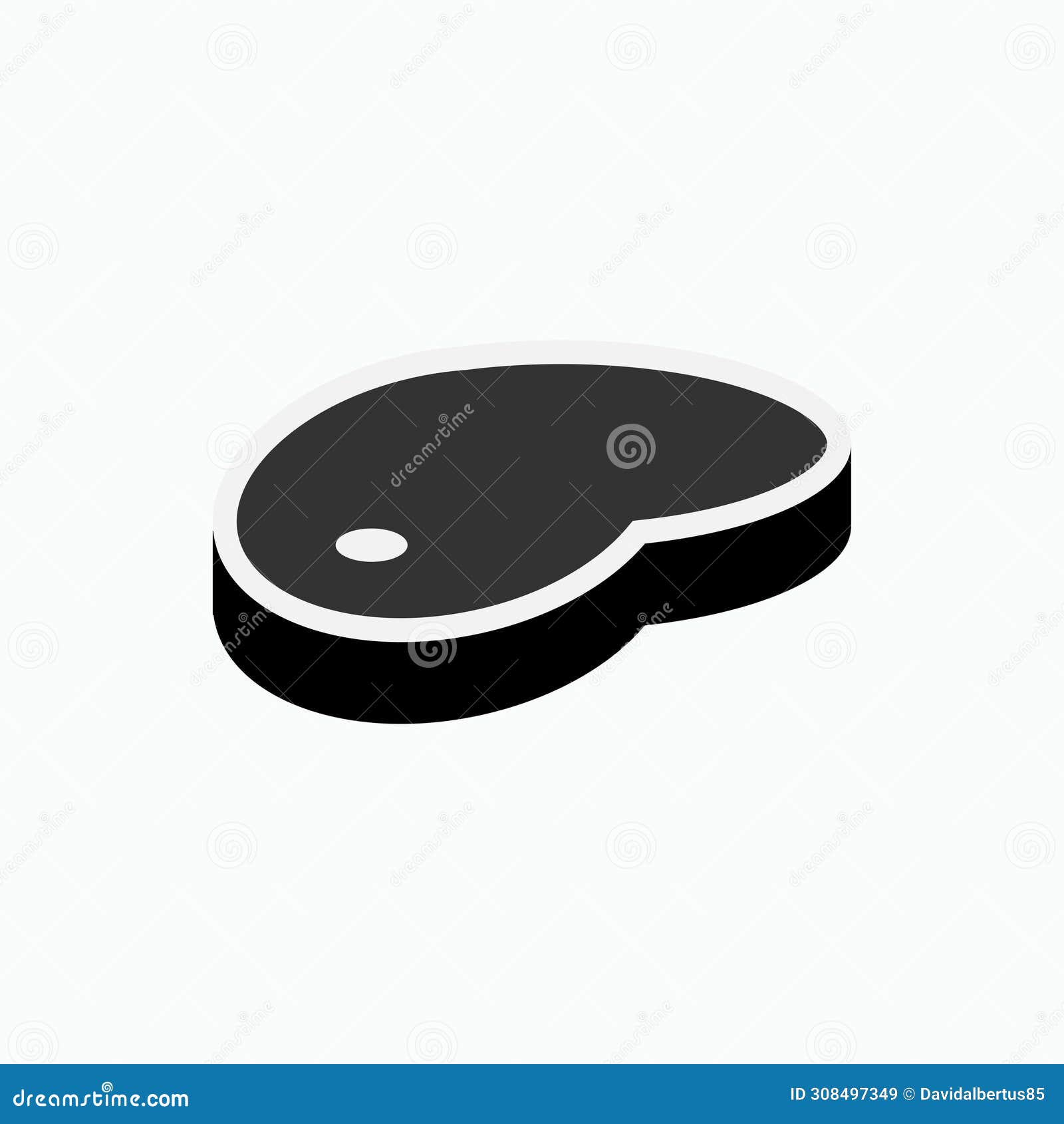 Meat Icon. Food, Flesh Symbol for Design Elements, Presentations, and ...