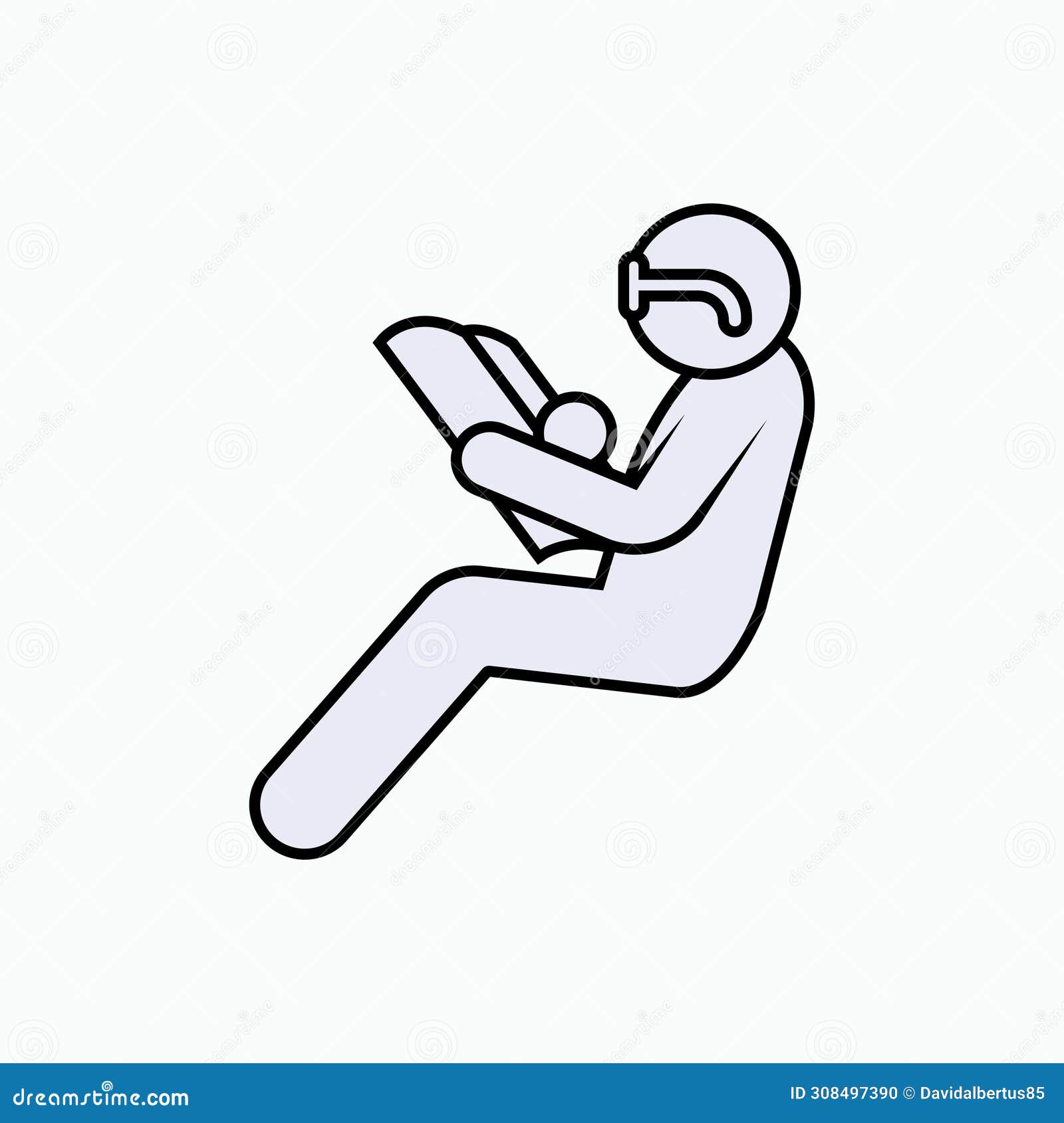 Grandfather Icon. Grandpa, Elderly Symbol - Vector. Stock Illustration ...