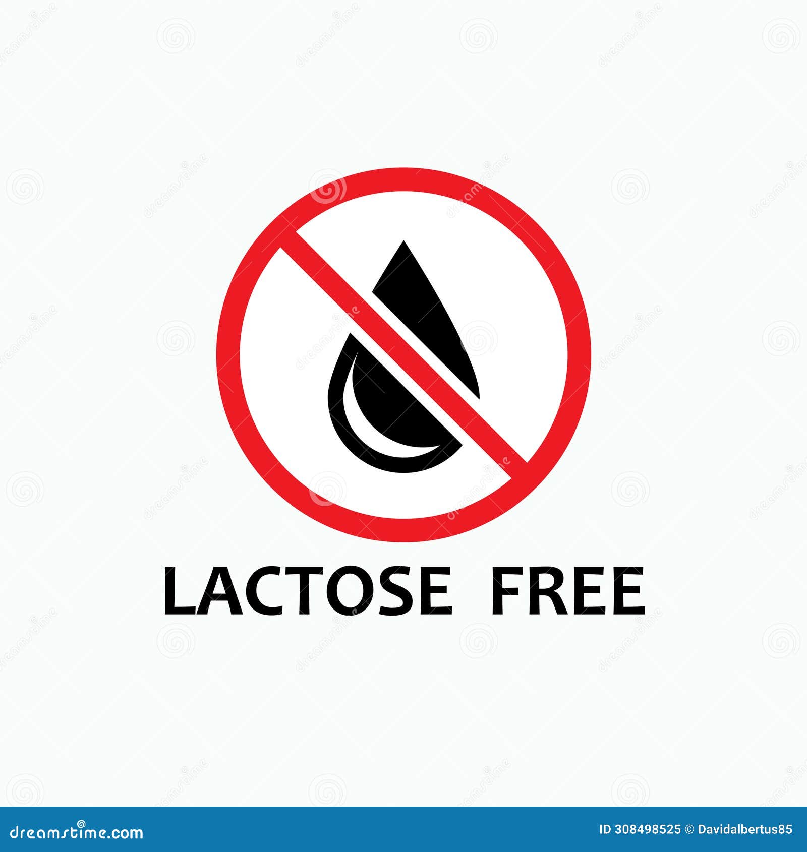 Lactose-Free Icon. Diet, Low Calories Symbol - Vector. Stock ...