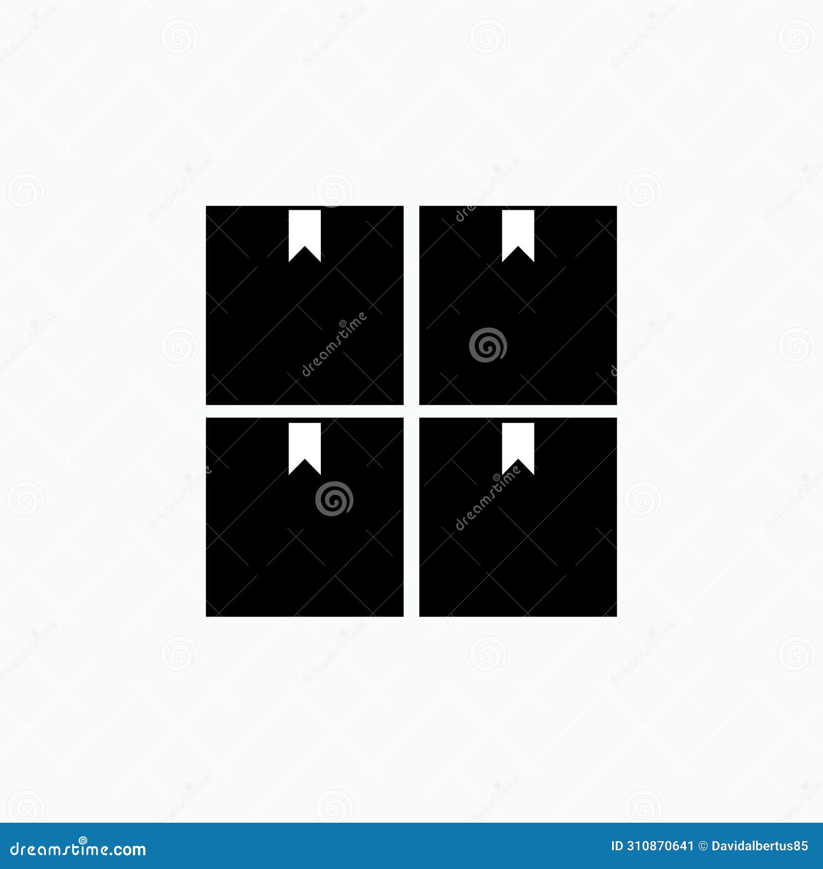 Package Stack Icons. Warehouse, Shipping. Logistic, Storage Preparation ...