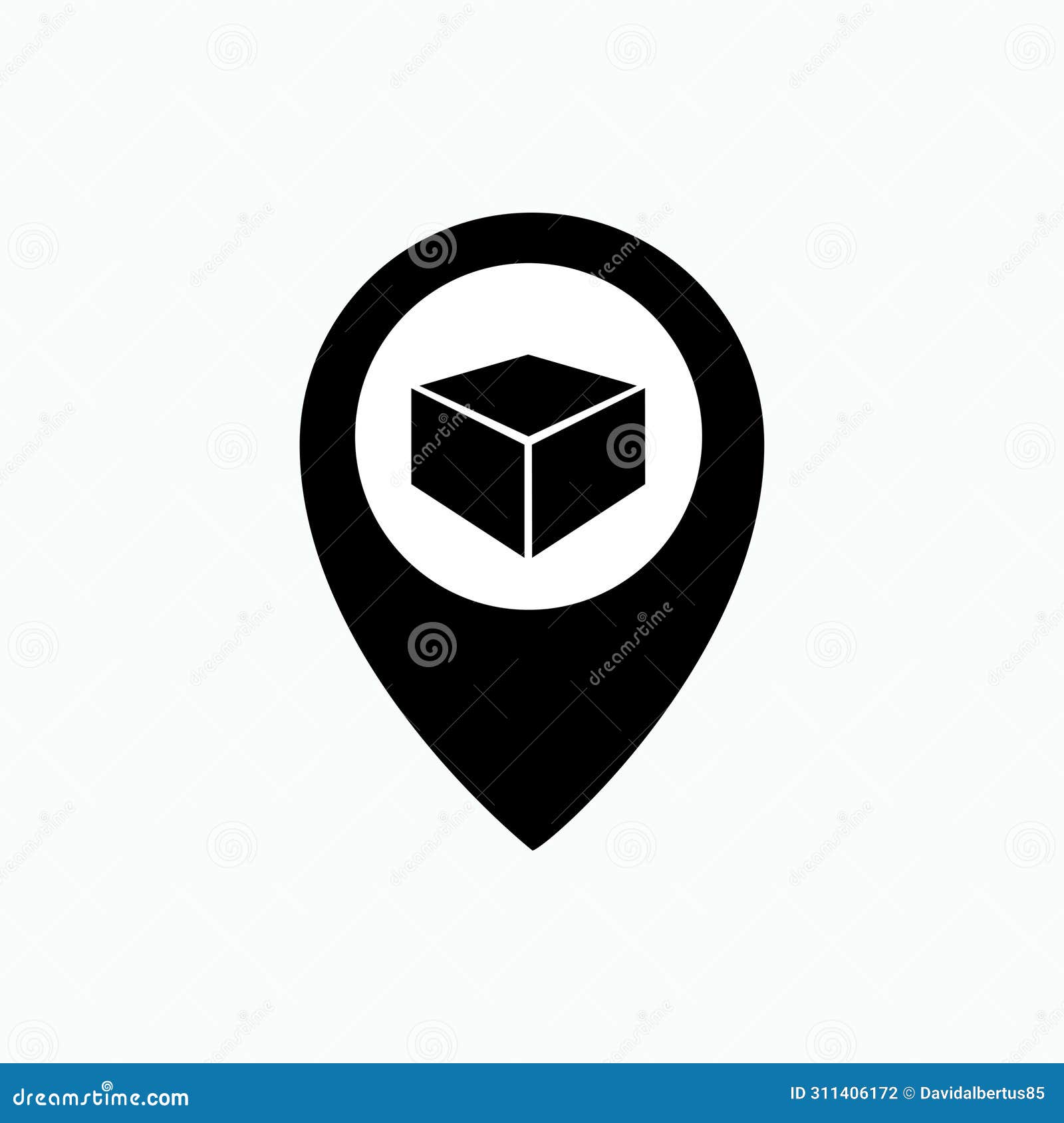 Package Tracking Icon. Shipping Progress Symbol Stock Illustration ...