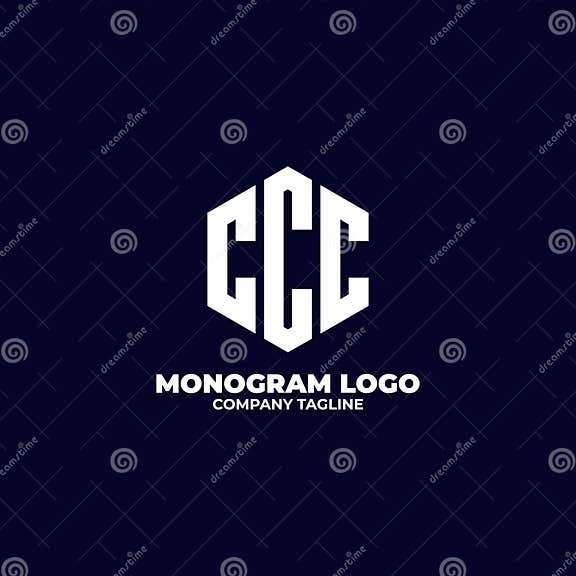 CCC Letter Logo Creative Design with Vector Graphic, Simple and Modern ...