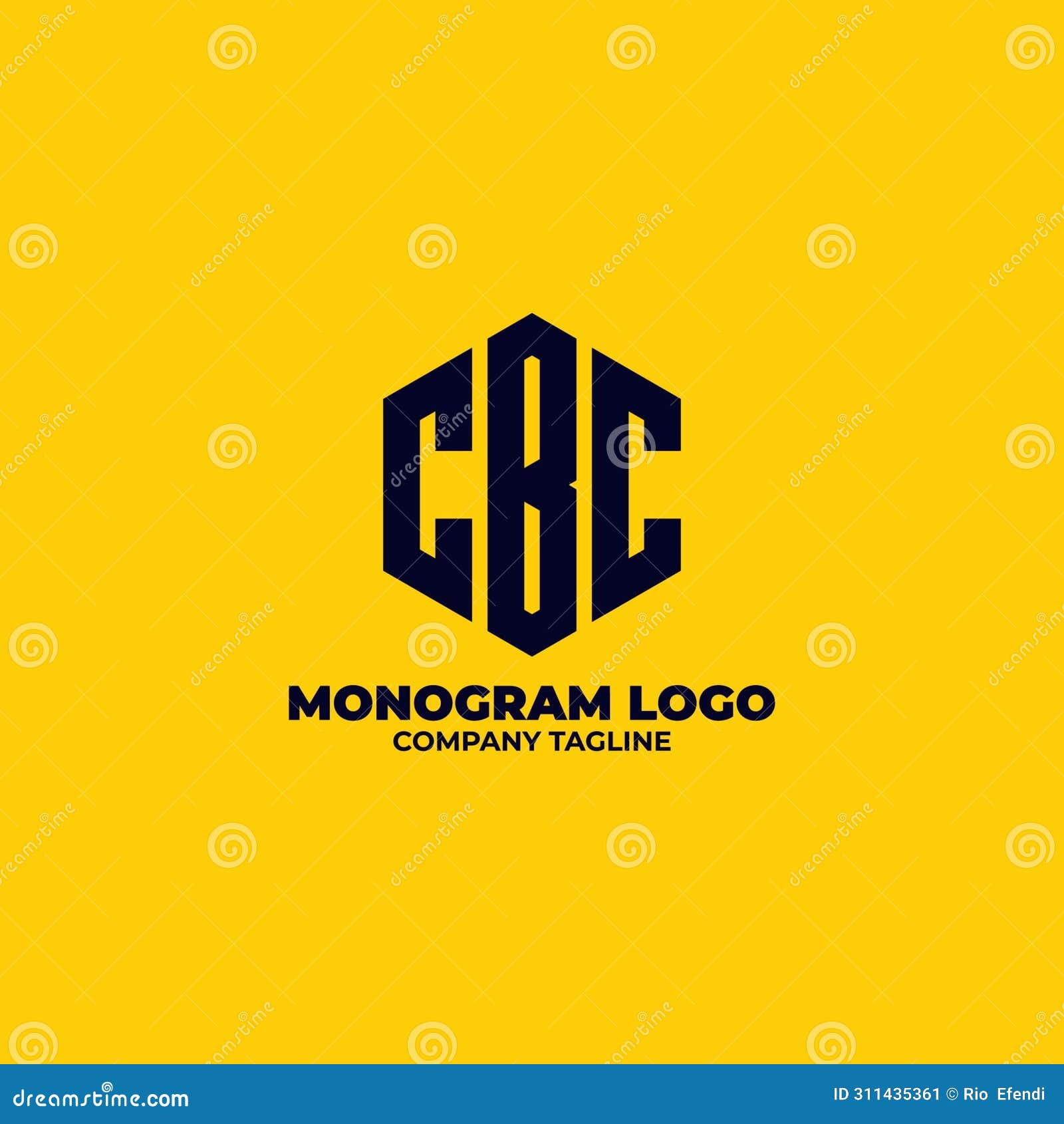 CBC Letter Logo Creative Design with Vector Graphic, Simple and Modern ...