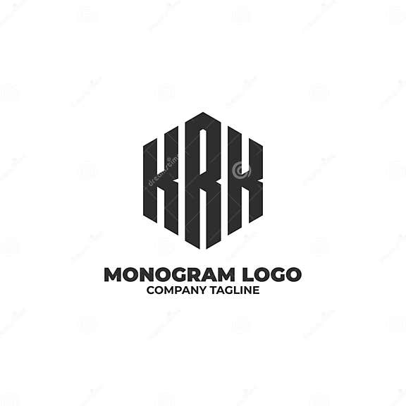 KRK Letter Logo Creative Design with Vector Graphic, Simple and Modern ...