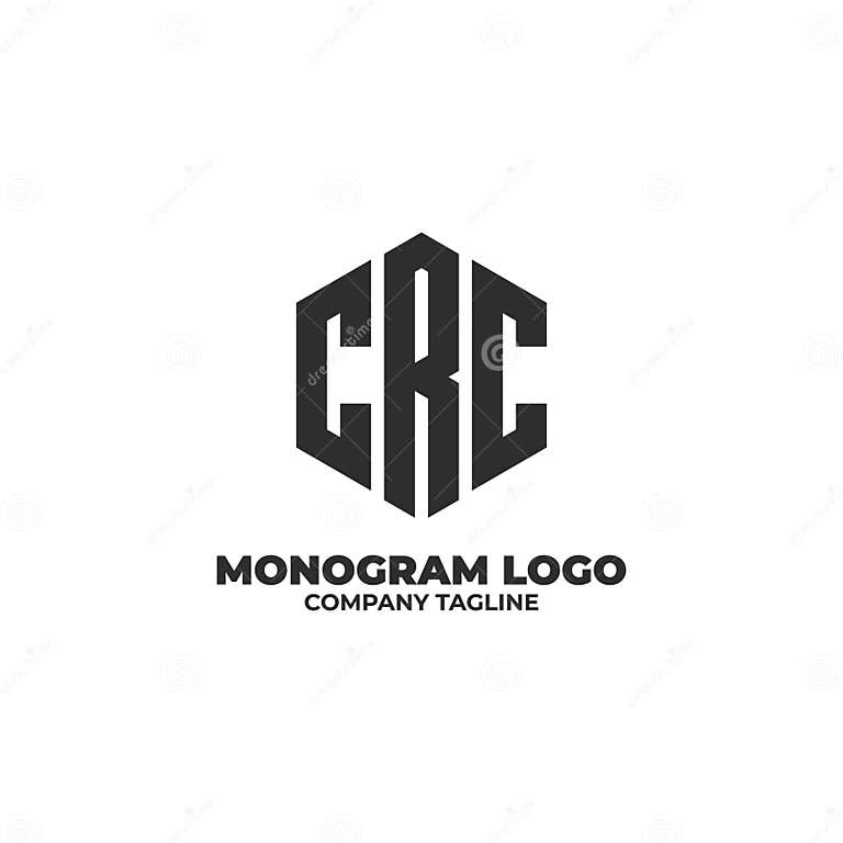 CRC Letter Logo Creative Design with Vector Graphic, Simple and Modern ...
