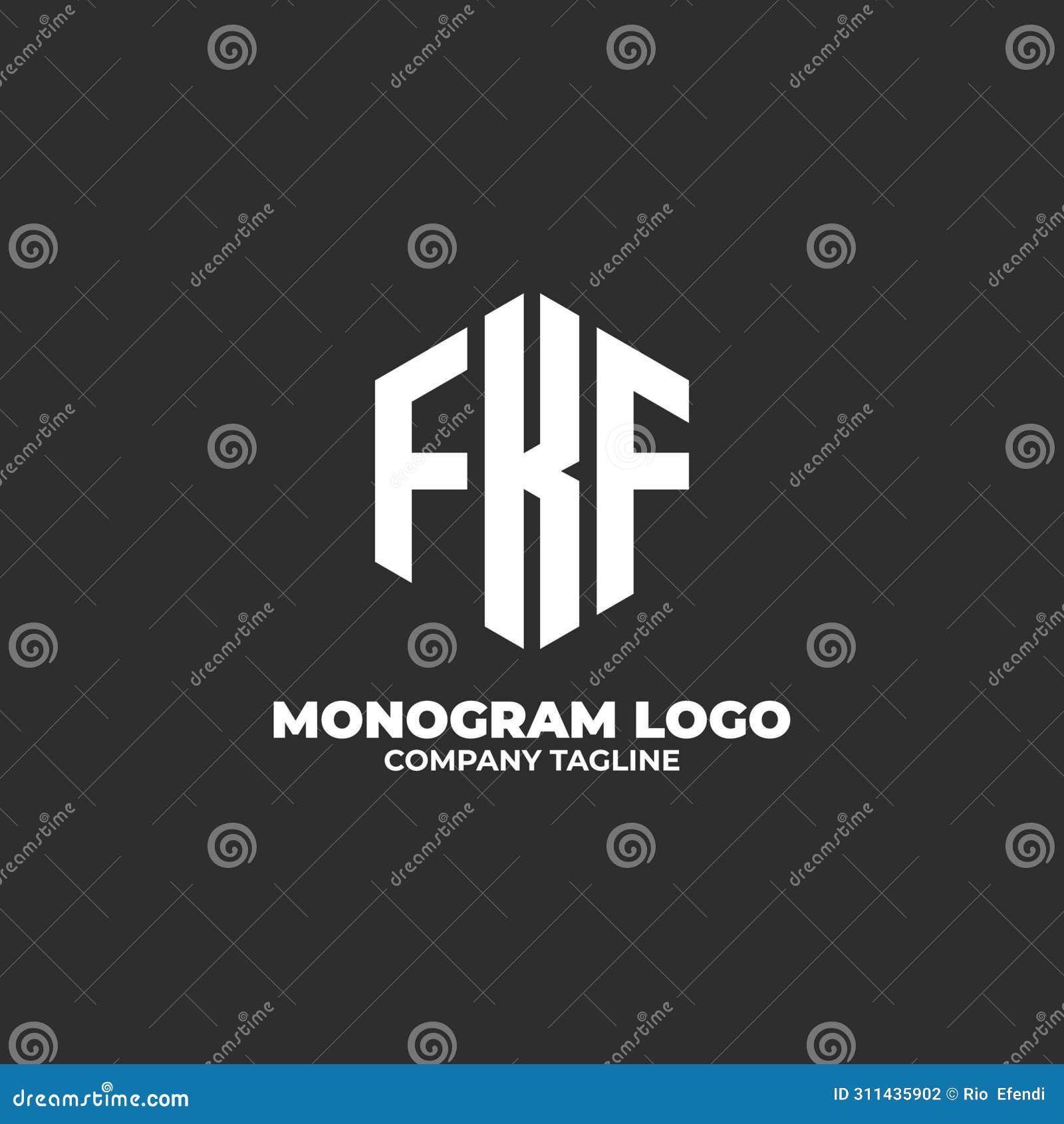FKF Letter Logo Creative Design with Vector Graphic, Simple and Modern ...