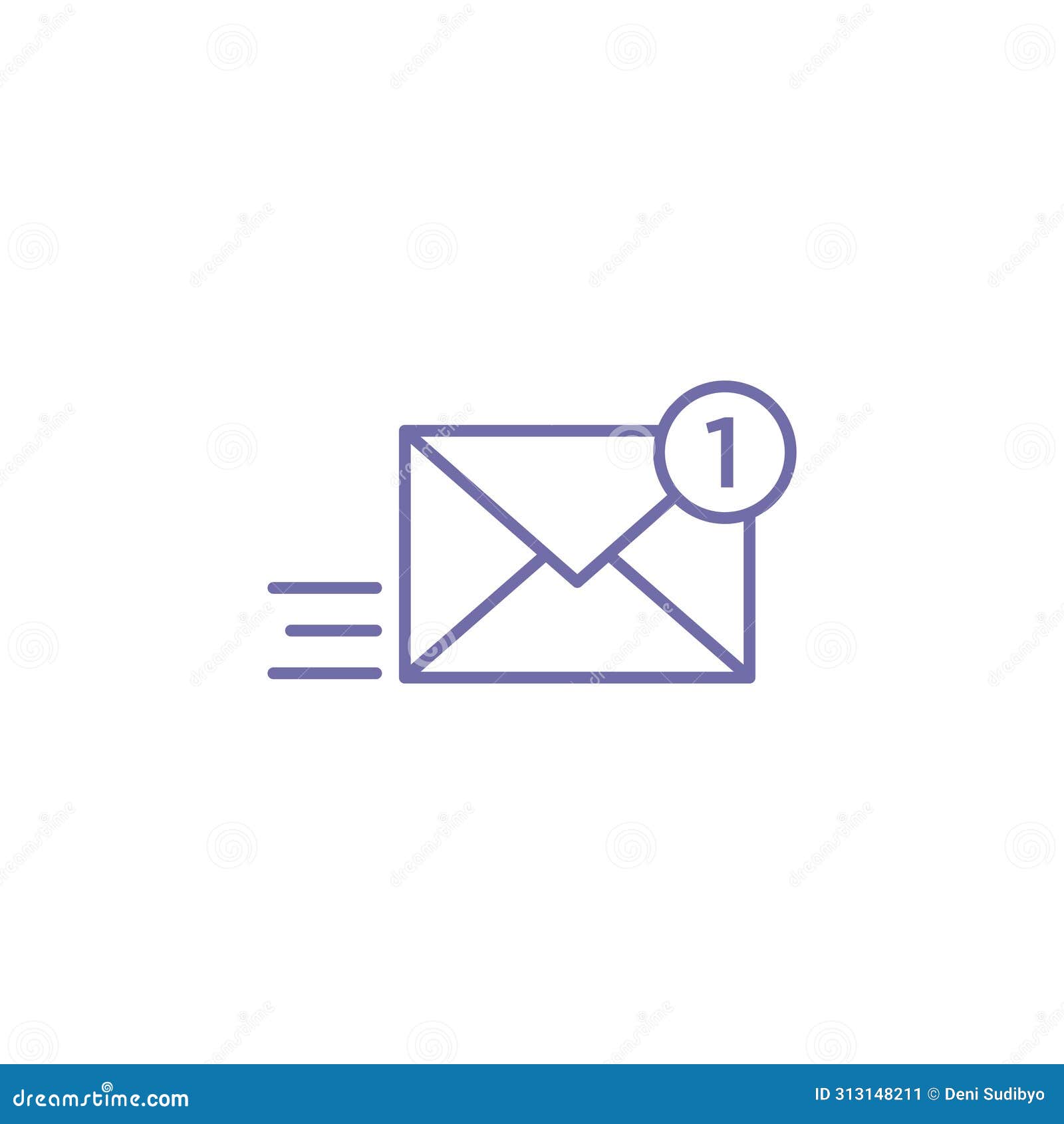 Mail Icon Vector Design Templates Isolated on White Background Stock ...