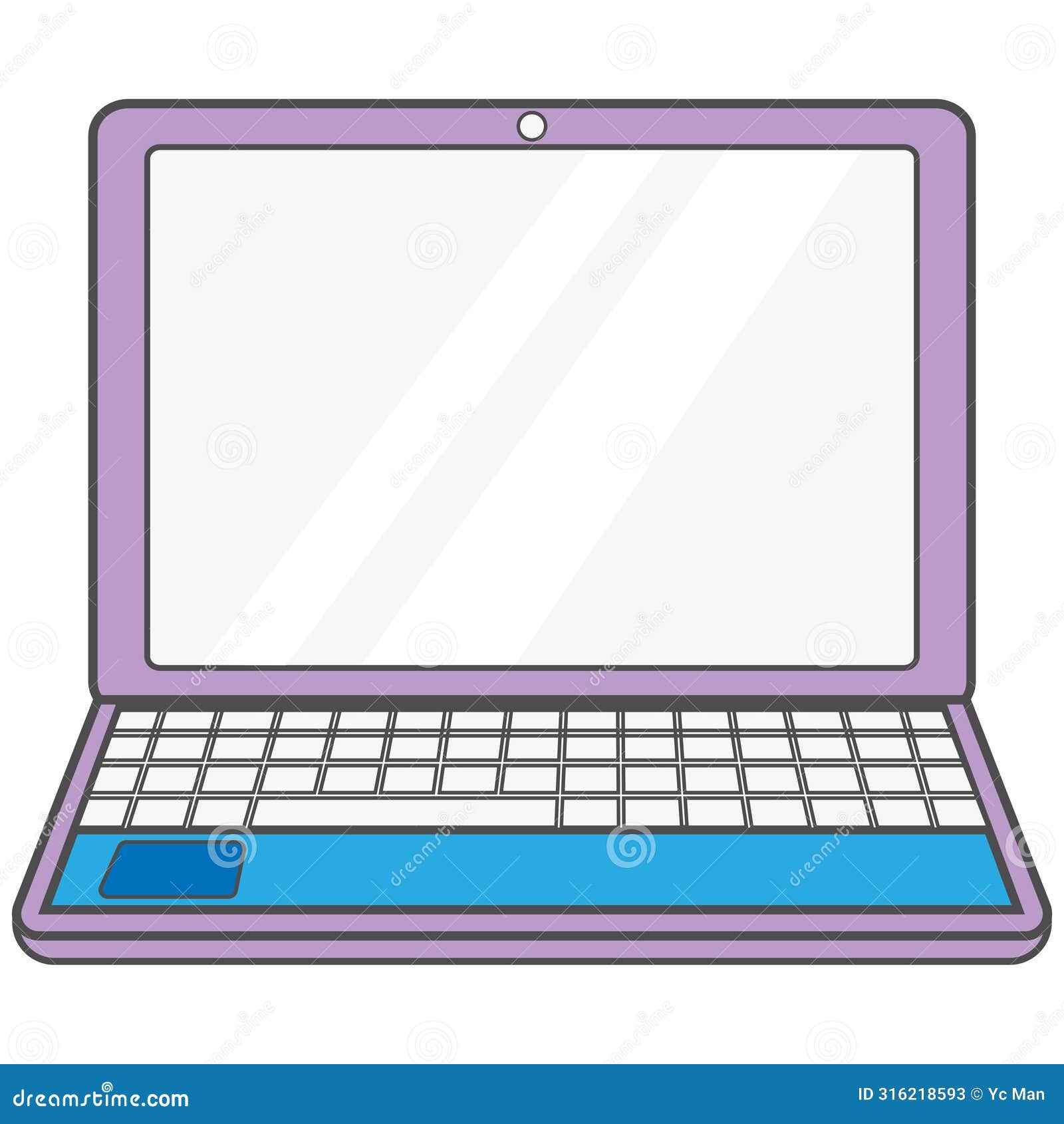 Laptop Icon, Simple Icon, Illustration. Stock Vector - Illustration of ...