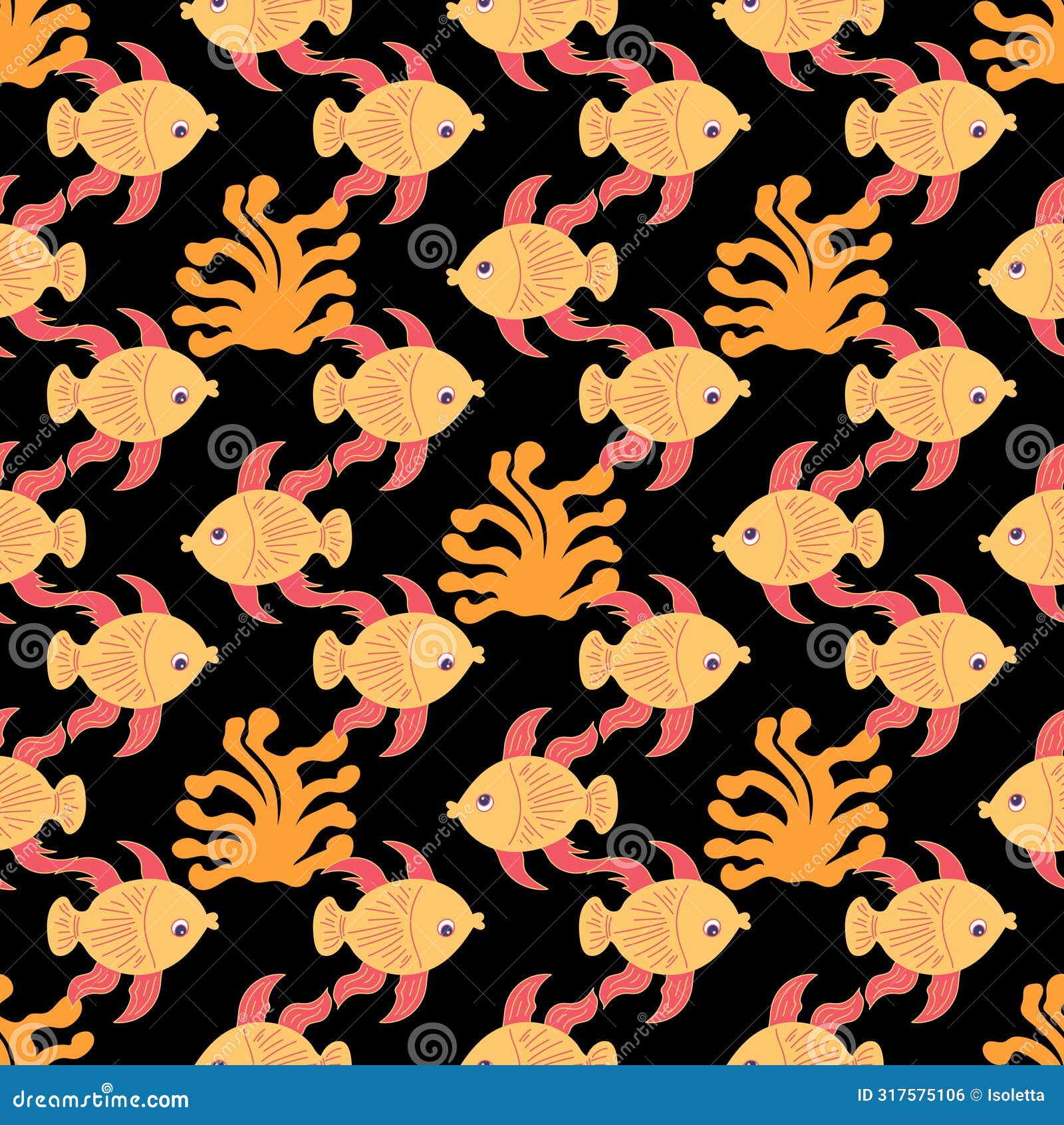 Seamless Background with Hand Drawn Elements. Vector Texture Stock ...