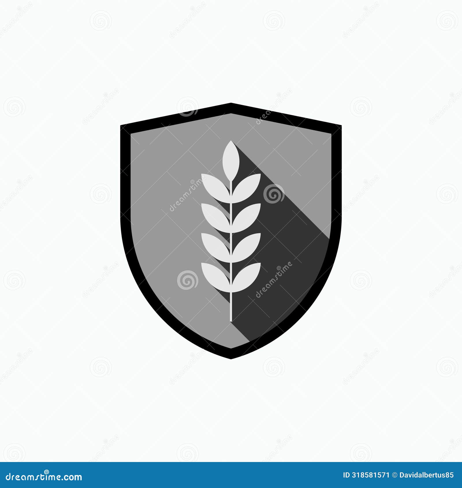 Food Security Icon. a Symbol of Mass Consumption Material Preparedness ...