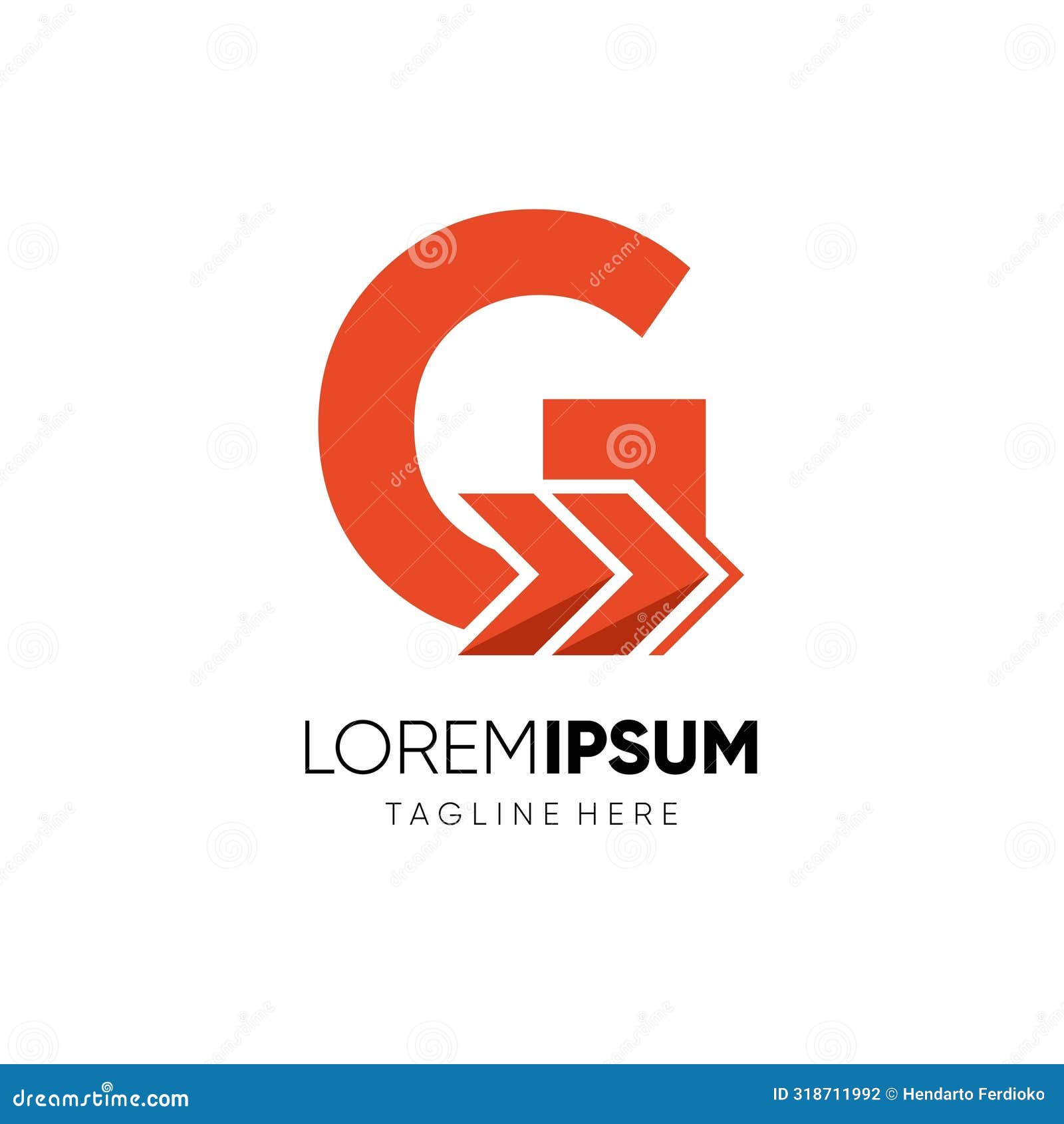 Letter G Forward Arrow Logo Design Vector Icon Graphic Symbol Emblem ...