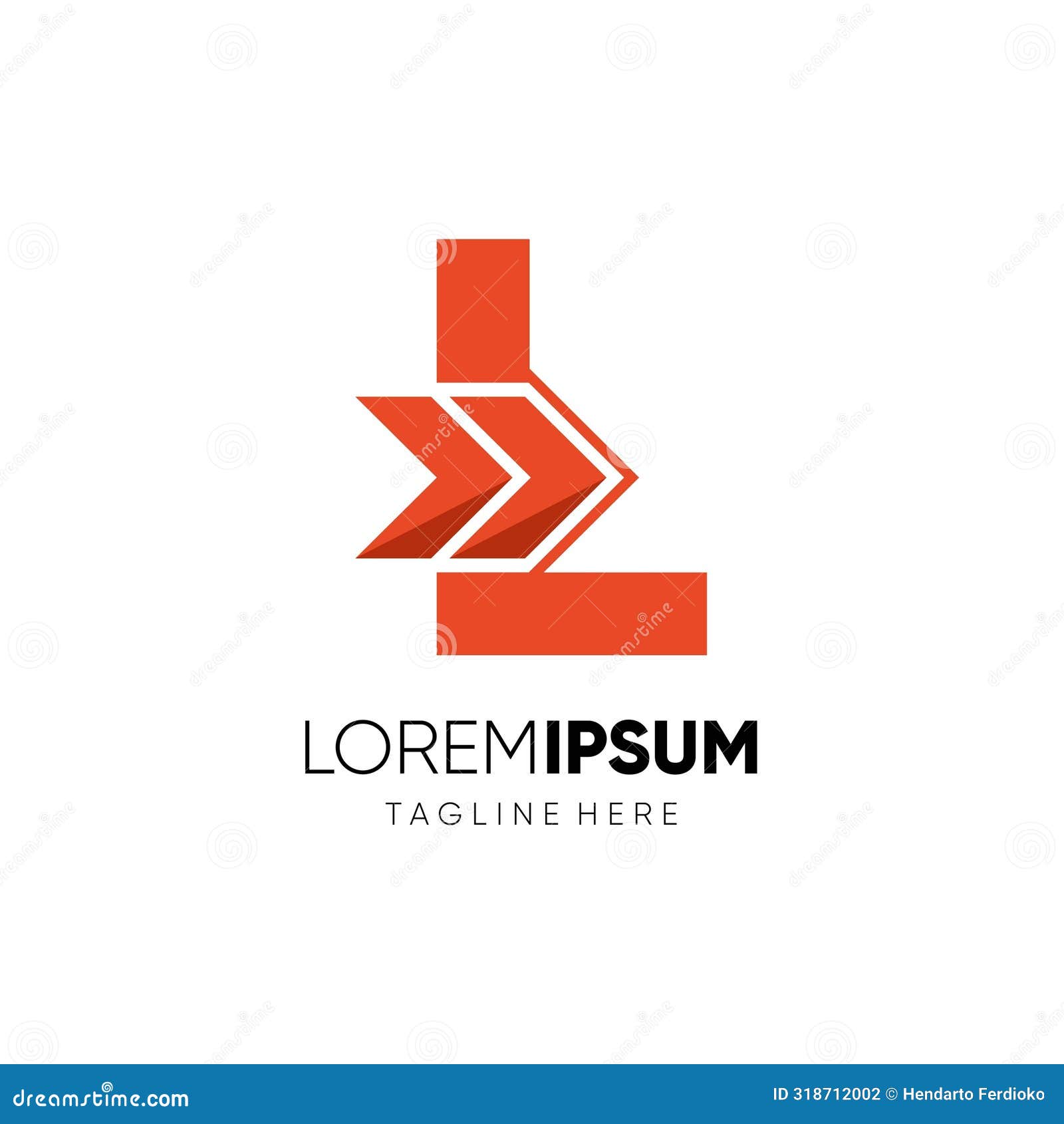 Letter L Forward Arrow Logo Design Vector Icon Graphic Symbol Emblem ...