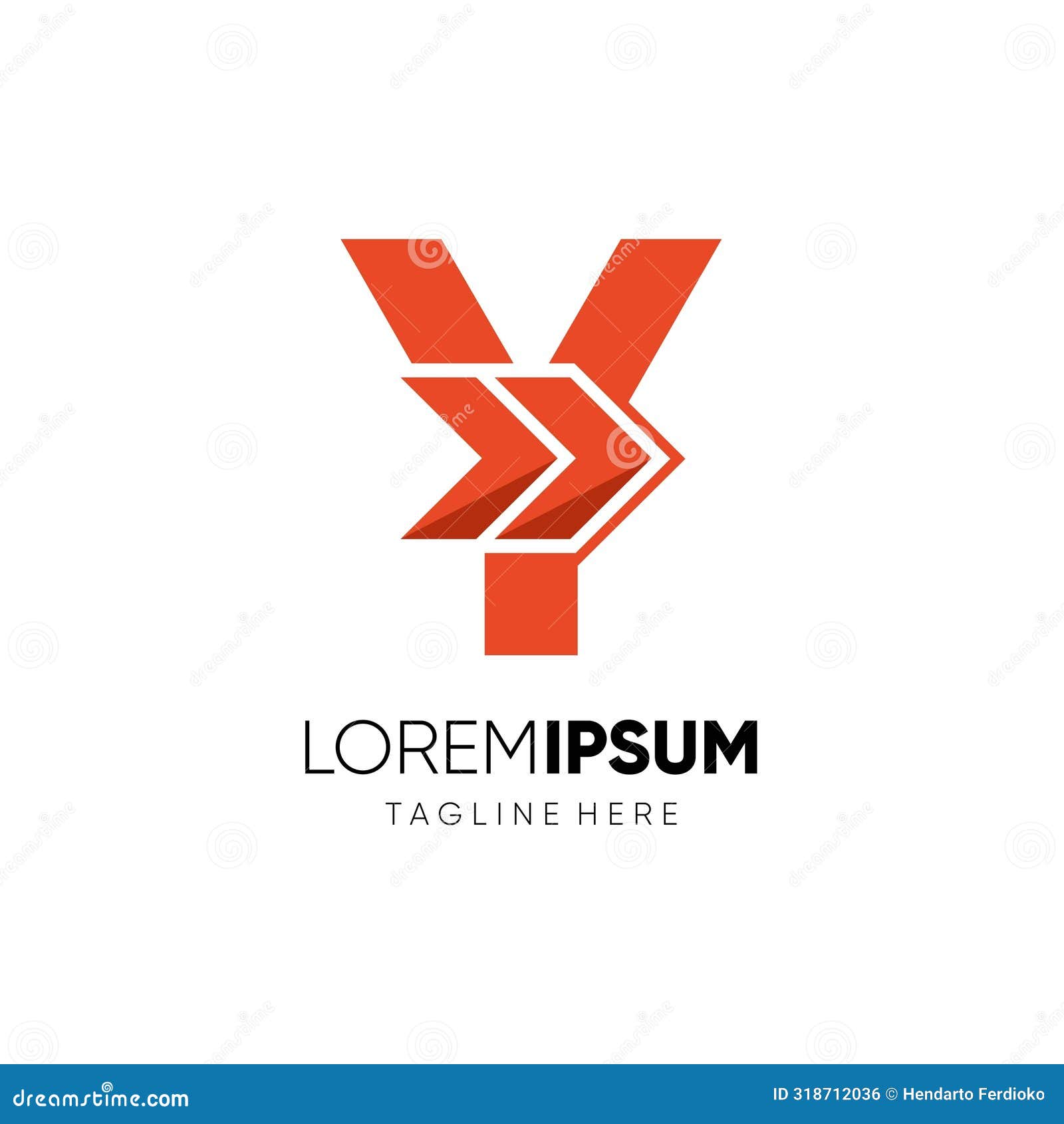 Letter Y Forward Arrow Logo Design Vector Icon Graphic Symbol Emblem ...