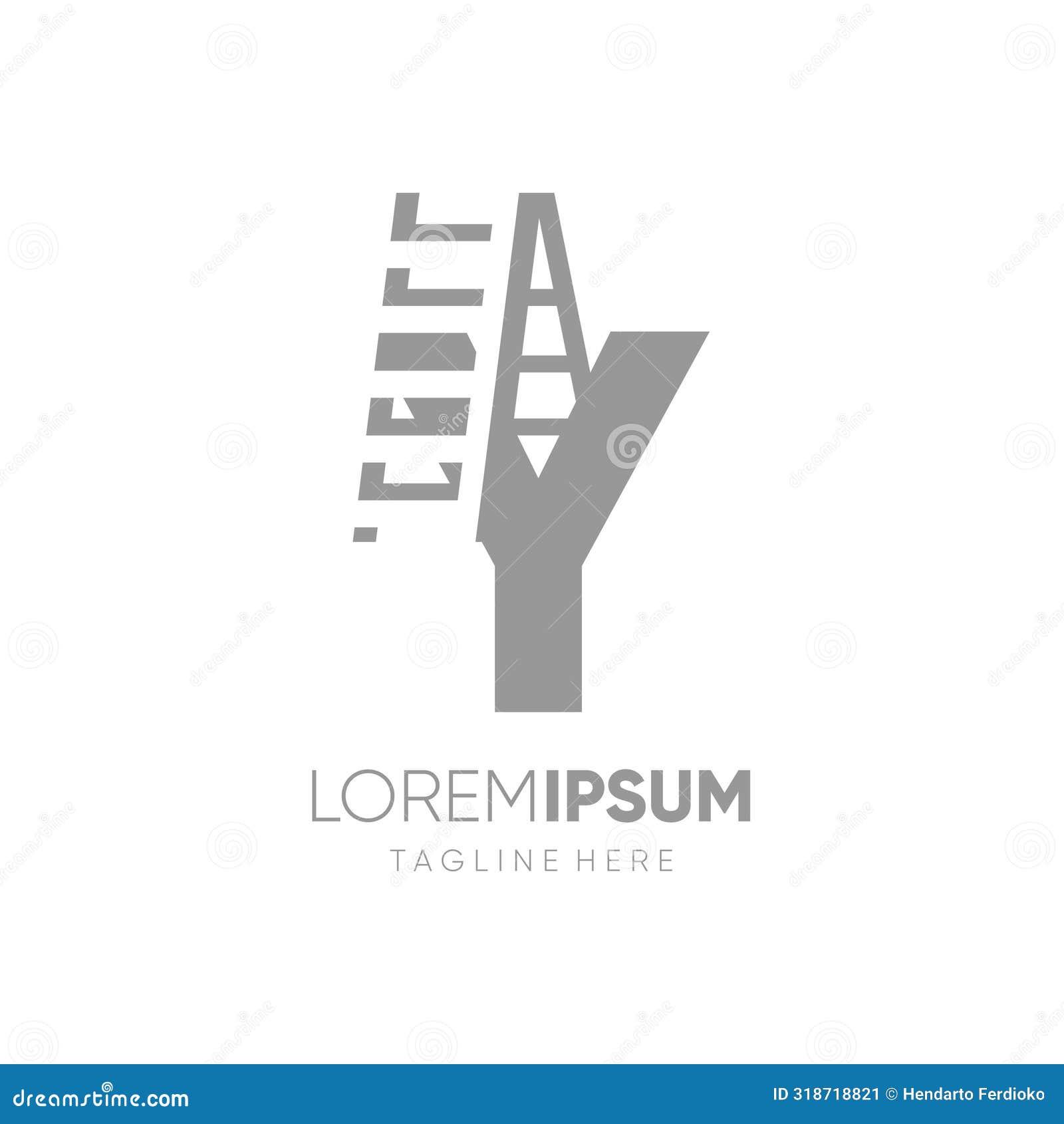 Letter Y Ladder Logo Design Vector Icon Graphic Emblem Symbol ...