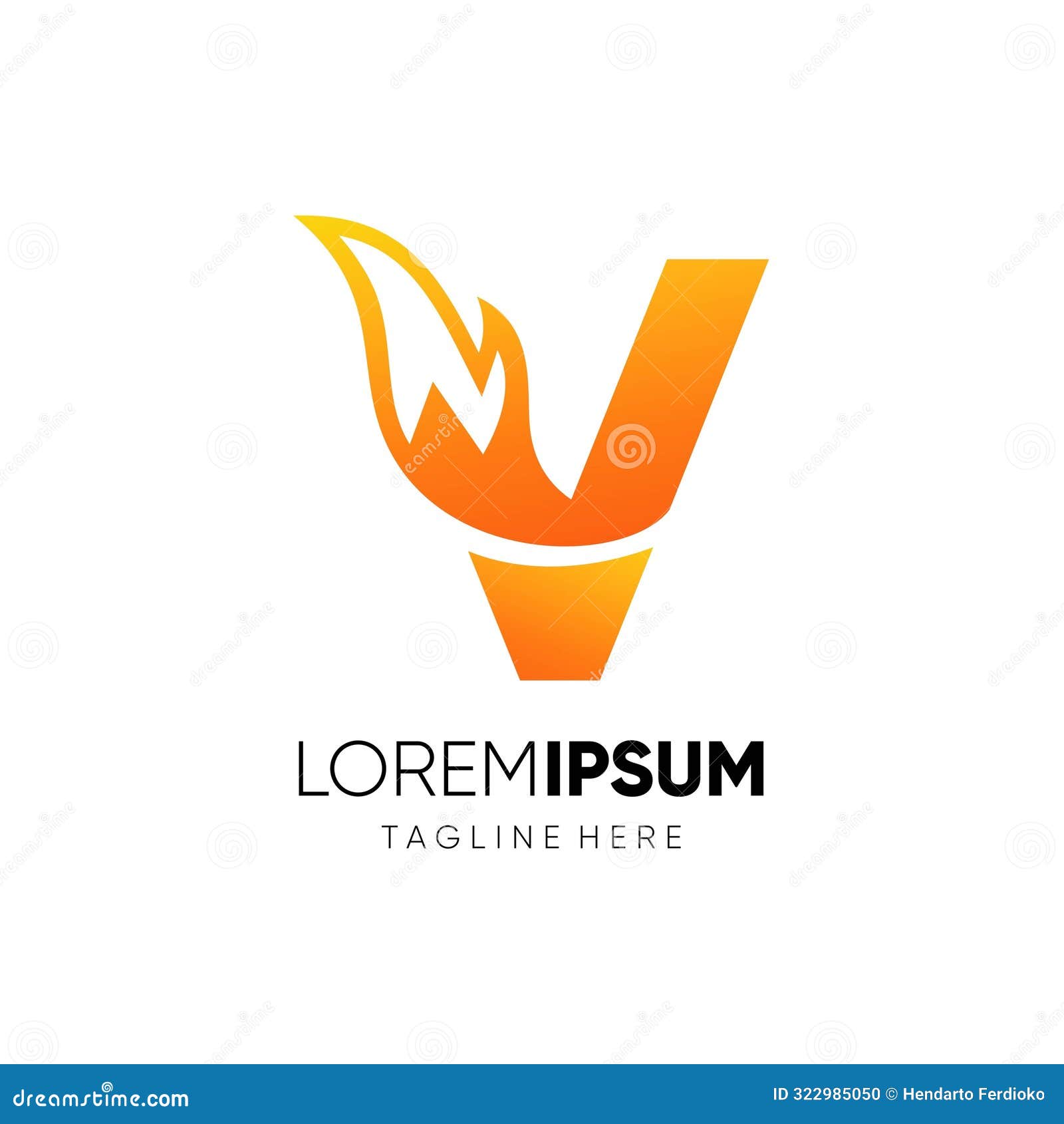 Letter V Initial Fox Logo Design Vector Icon Graphic Emblem Symbol ...