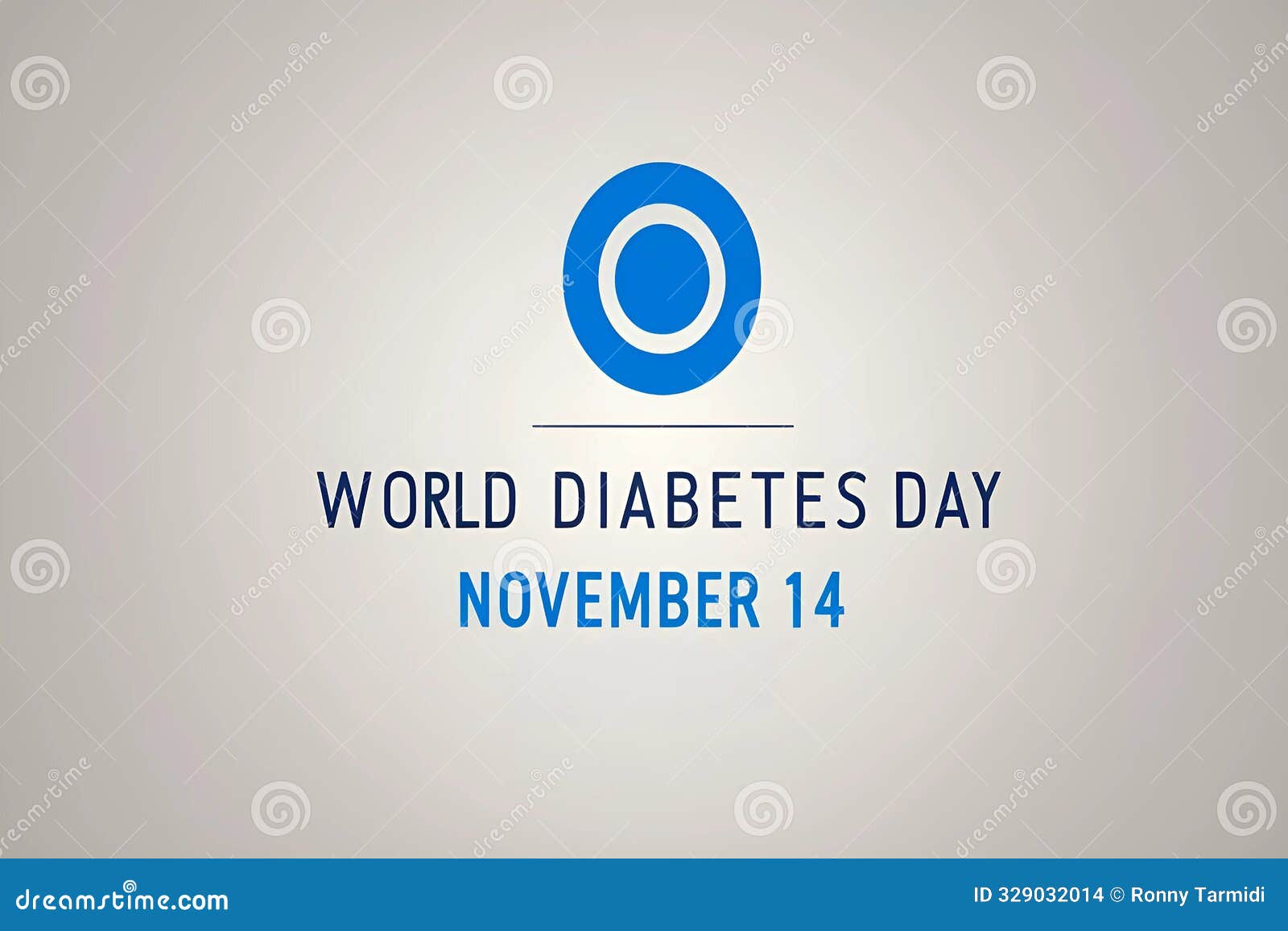 Modern Logo Saying Happy International Diabetes Day 14 November Stock ...