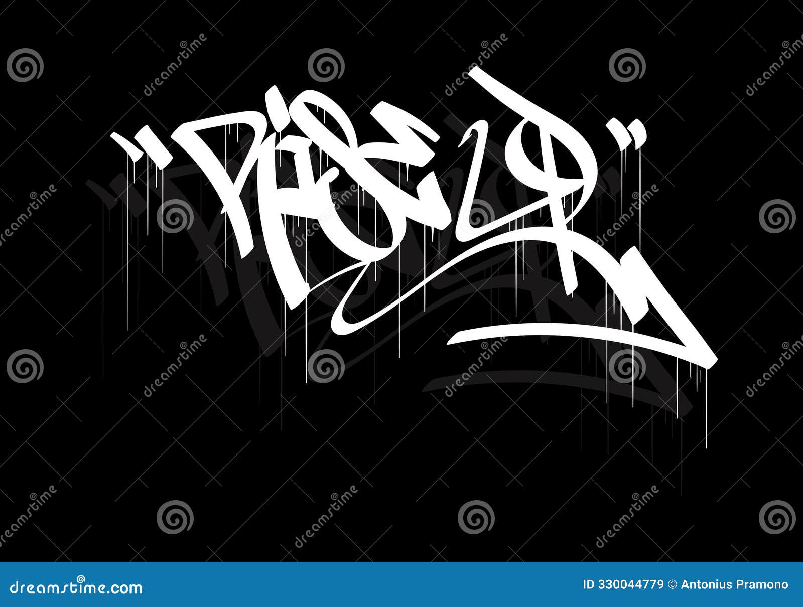 RISE UP word graffiti tag stock vector. Illustration of grafitti ...
