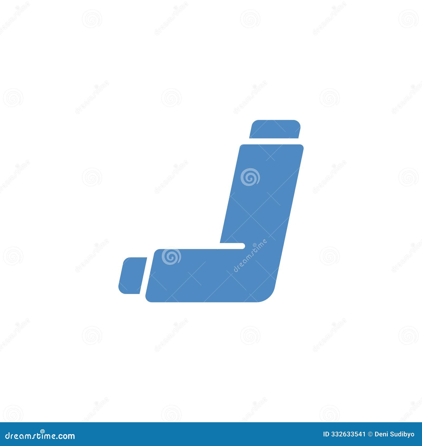 Inhaler Icon Vector Design Templates Simple and Modern Concept Stock ...