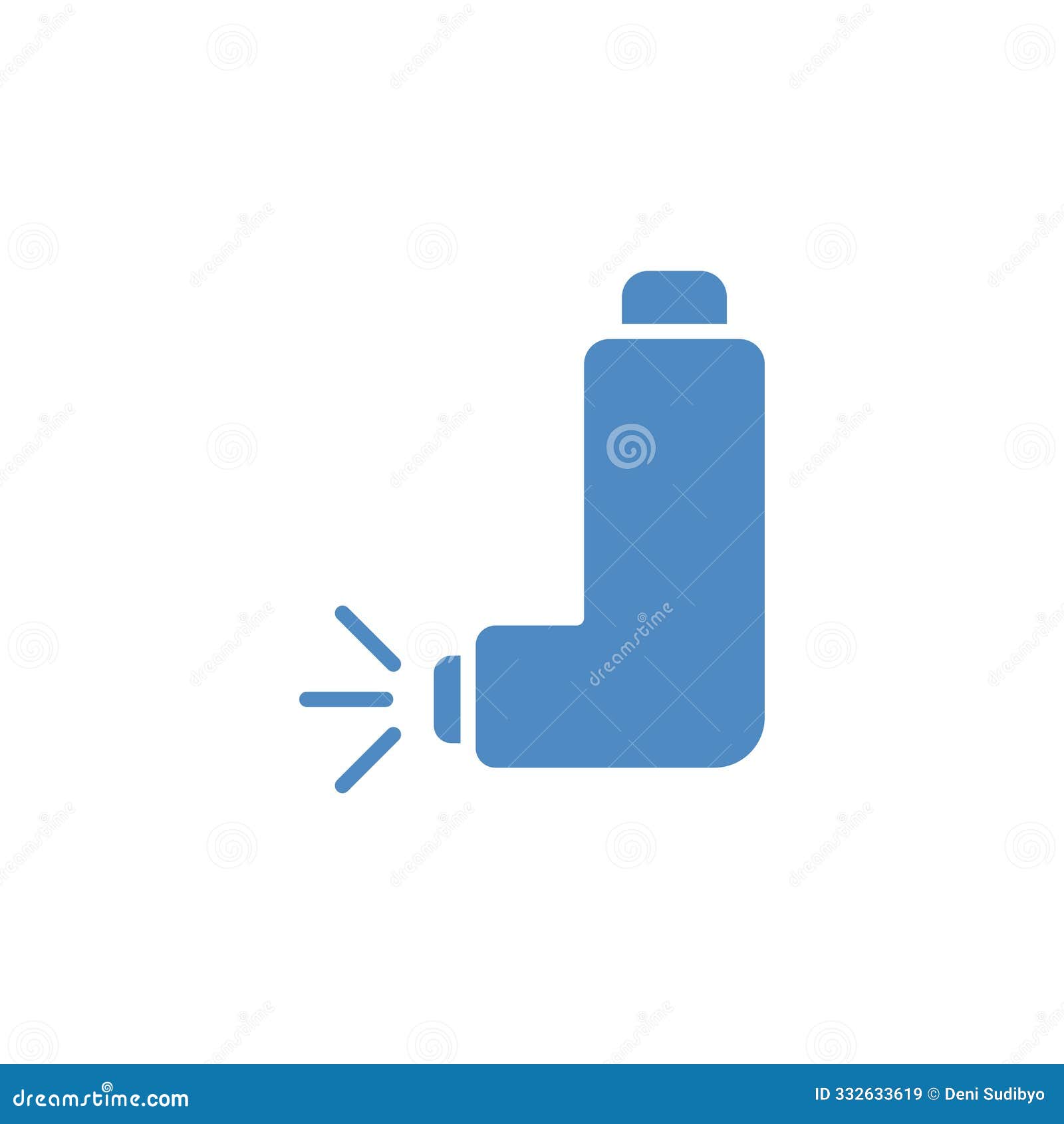 Inhaler Icon Vector Design Templates Simple and Modern Concept Stock ...