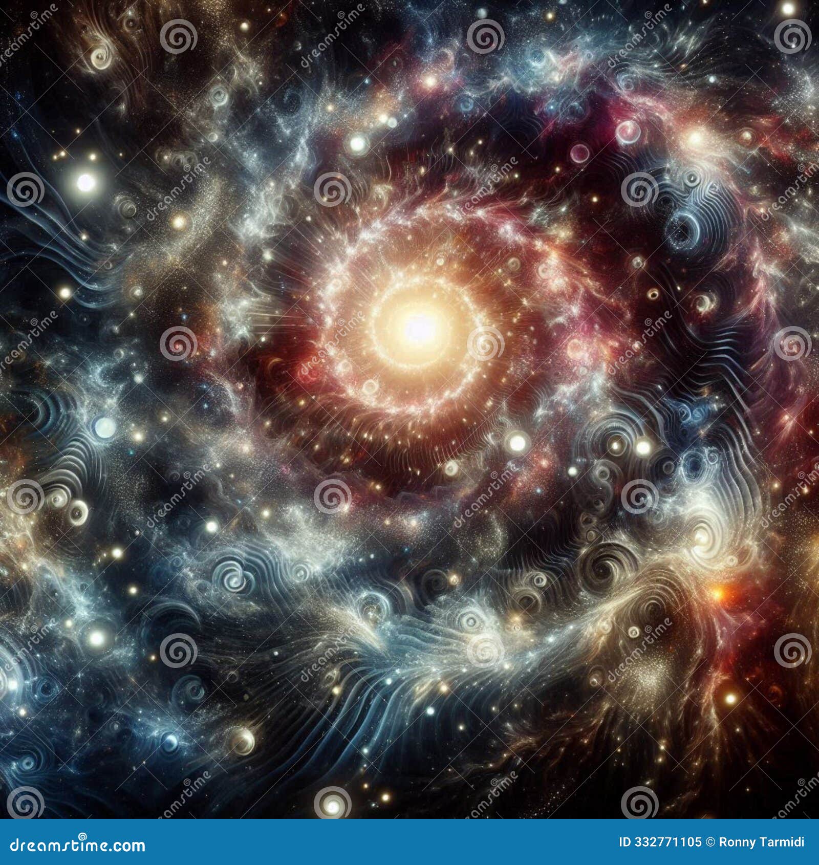 Galaxy Cosmos Abstract Background Image Stock Illustration ...
