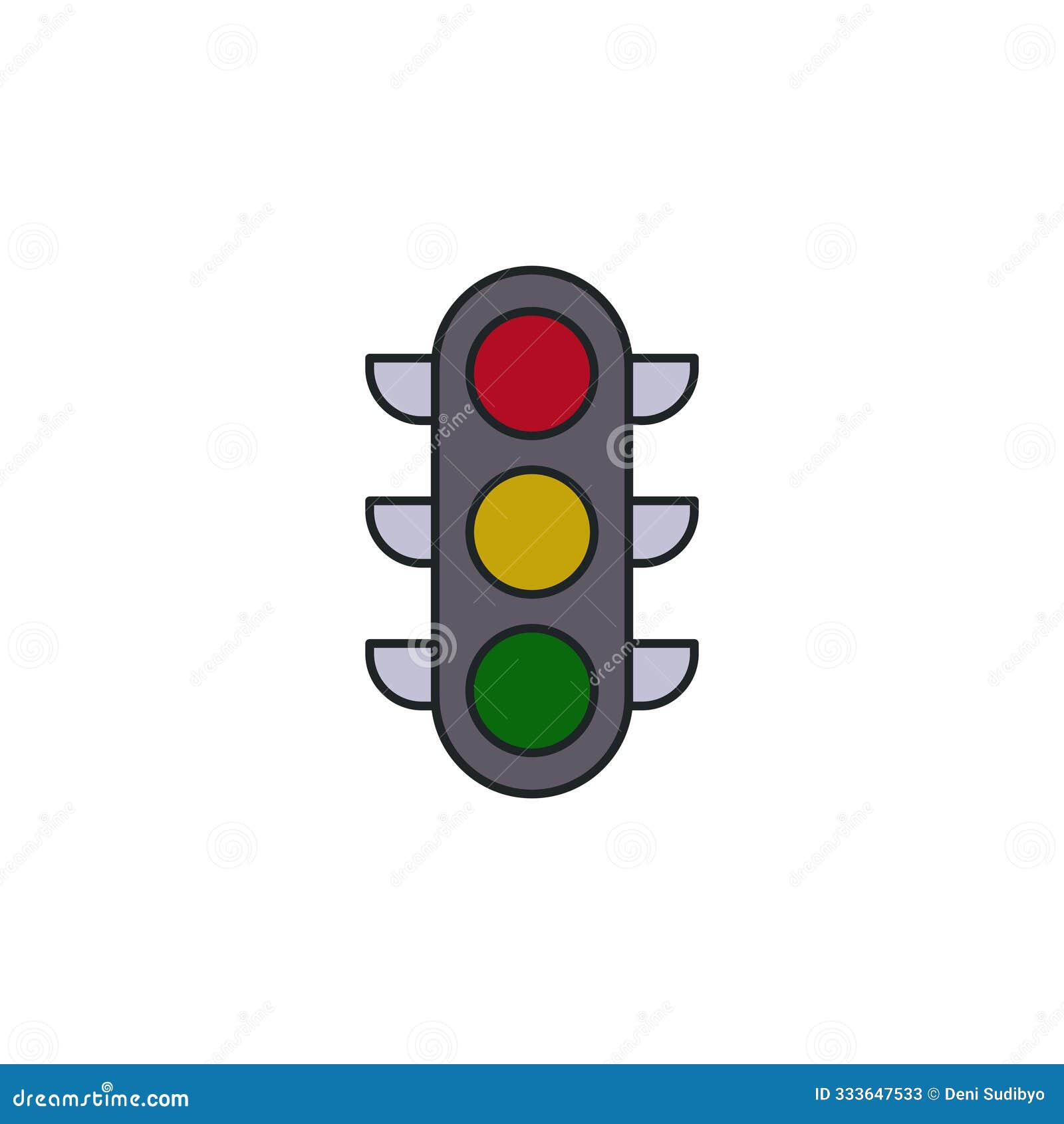 Traffic Light Icon Design Templates Simple and Modern Concept Stock ...