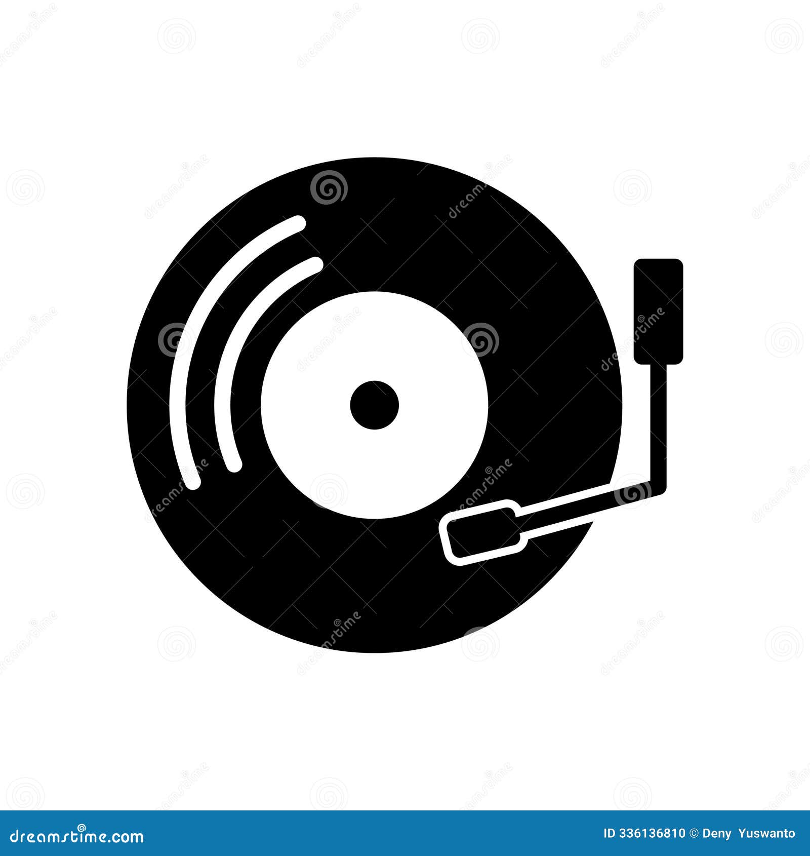 Disc Icon Basic RGB stock illustration. Illustration of gadget - 336136810
