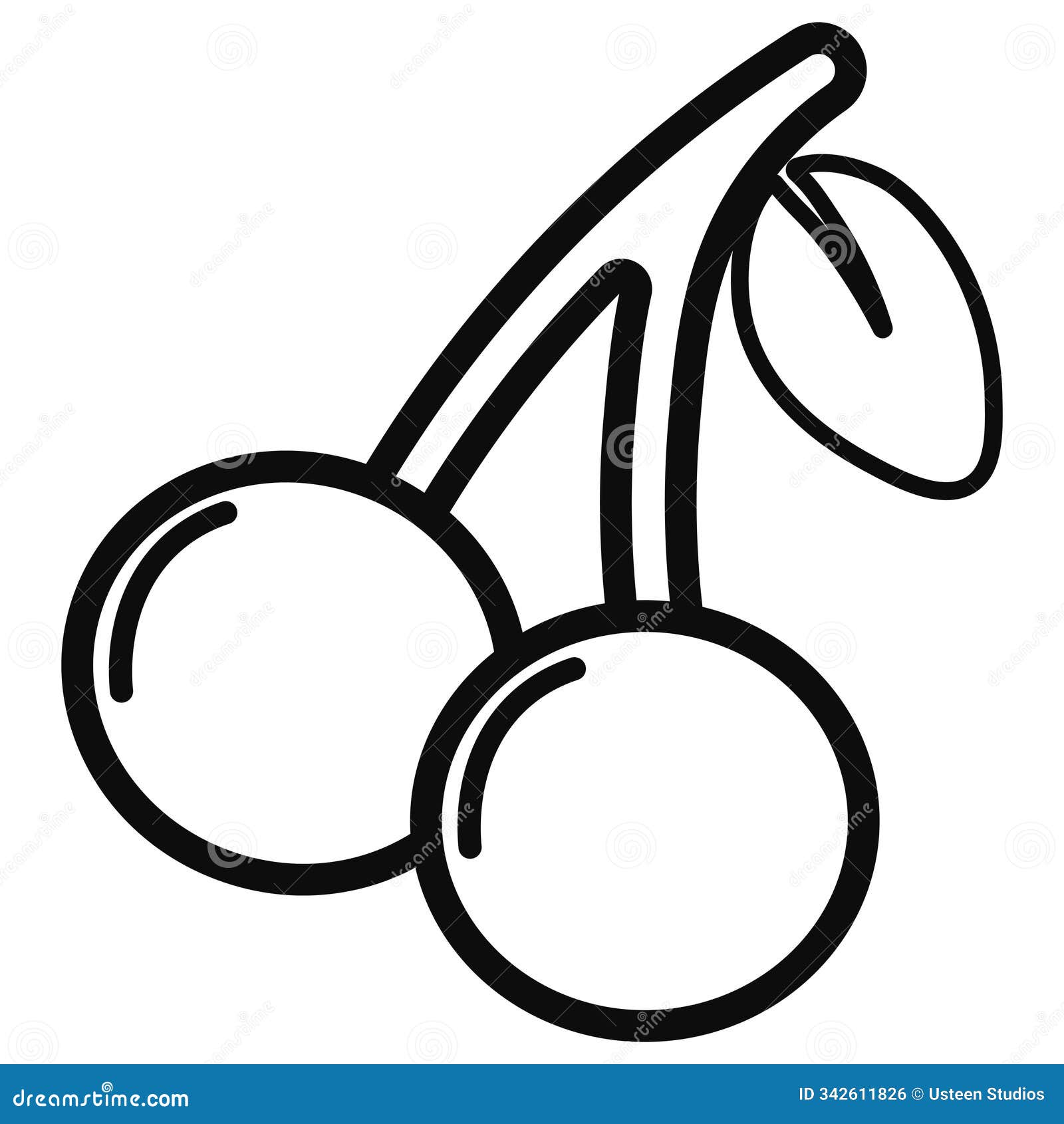 Lucky Cherry Casino Icon - Sweet Cherry Gambling Graphic Stock ...