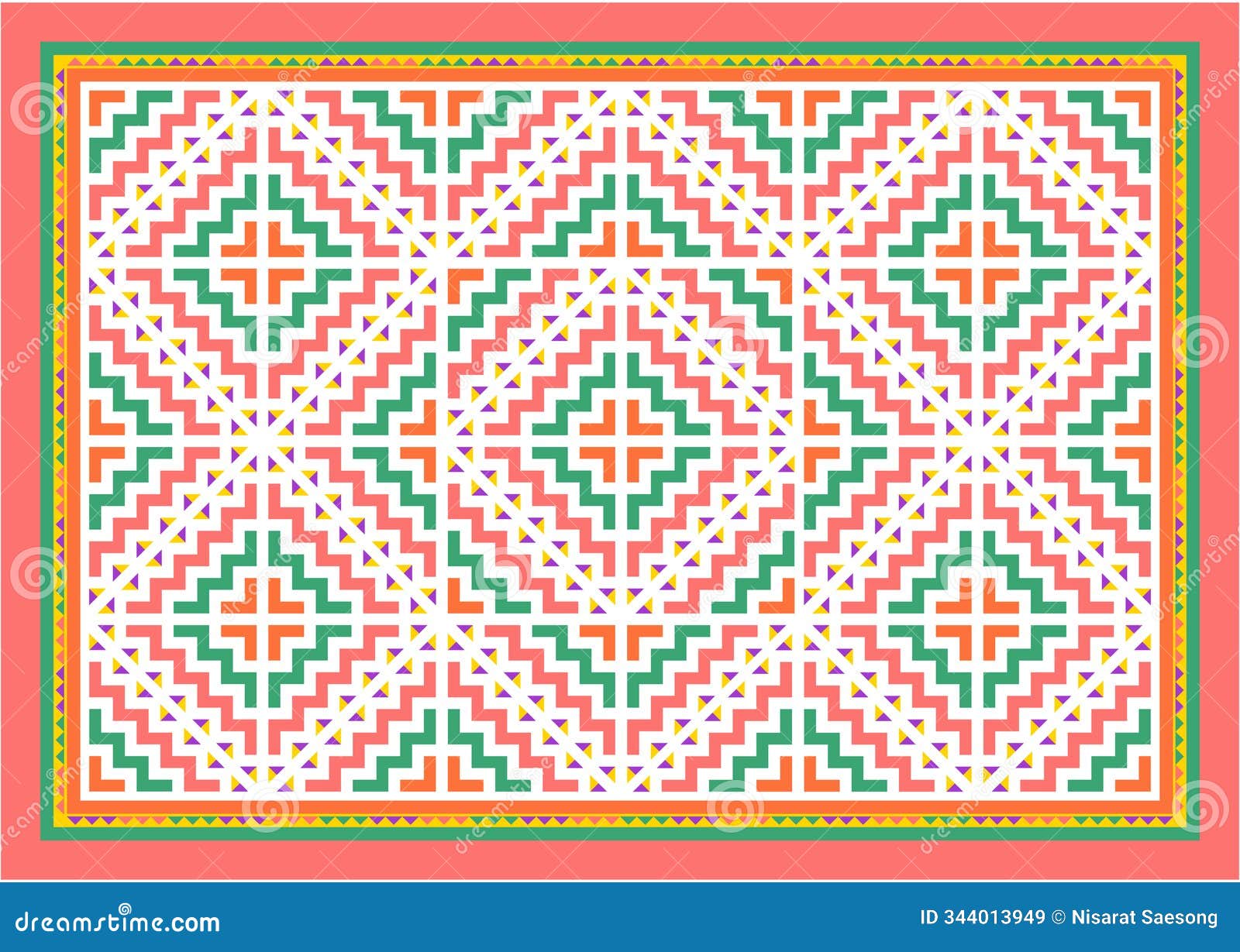 Hmong Original Bag Pattern Designed According To the Original Pattern ...