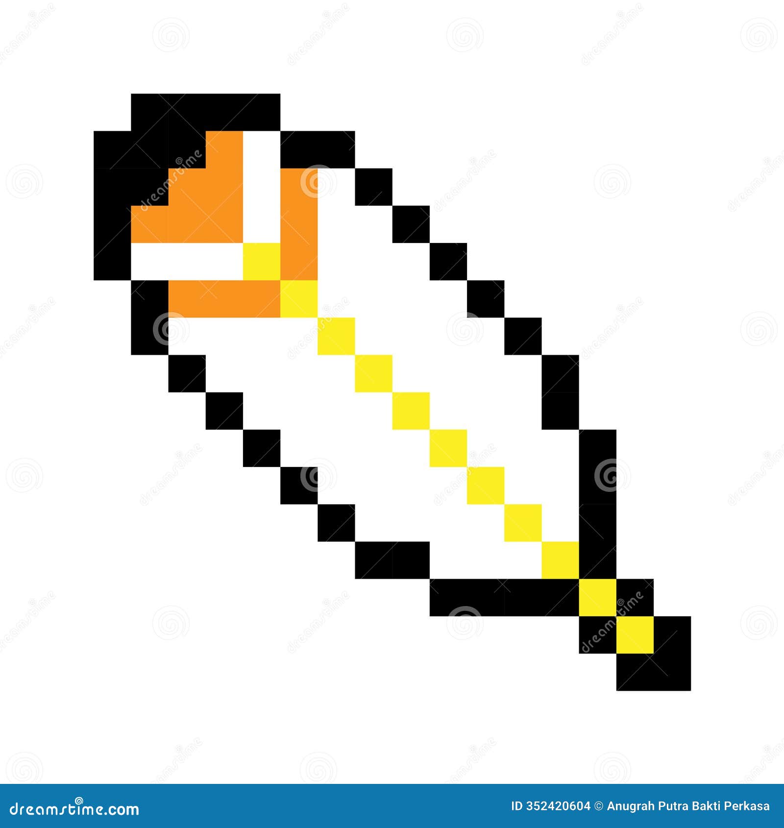 Feather Game Item Pixel stock vector. Illustration of pixel - 352420604