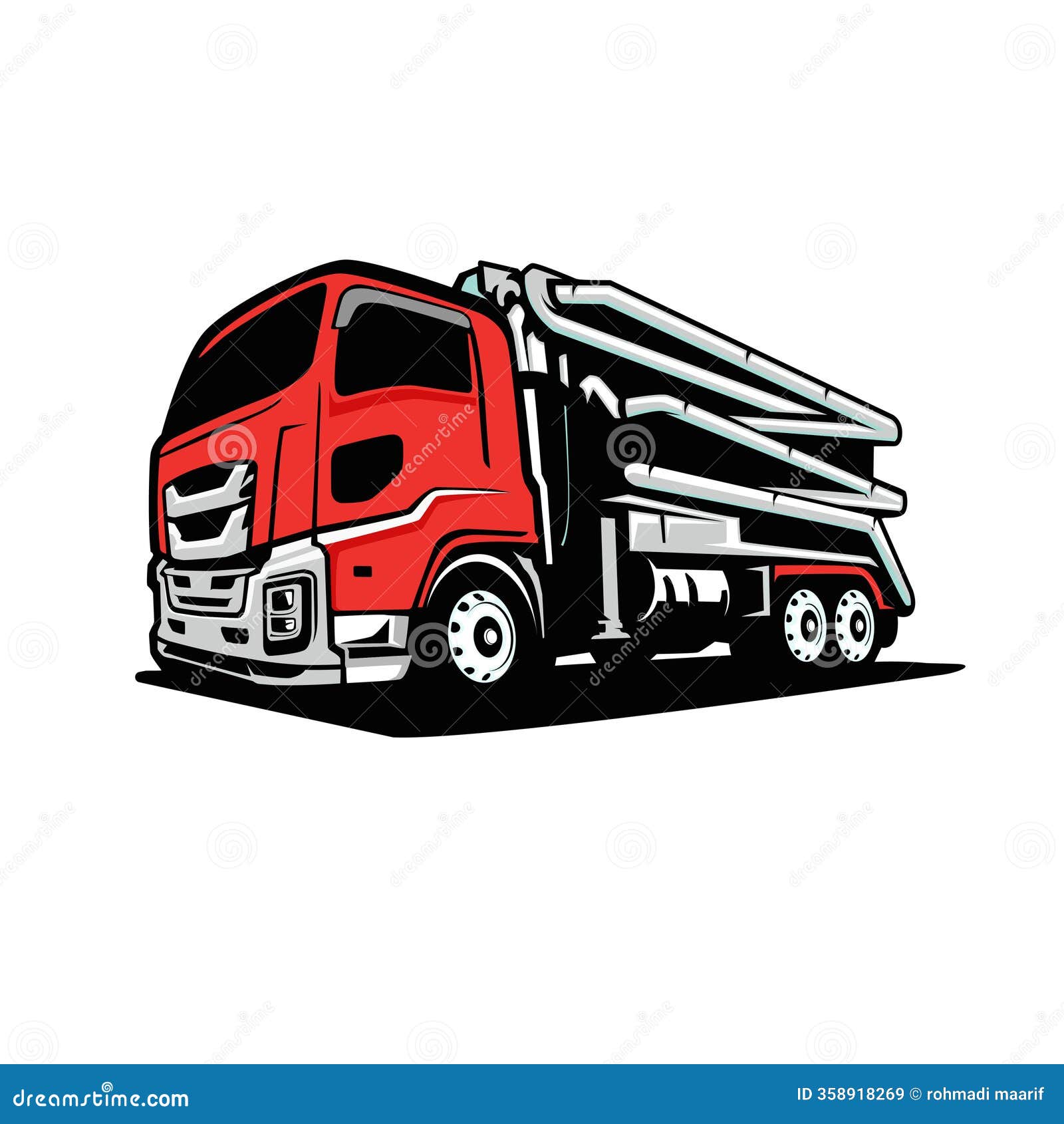 Creative Truck Tunk Service Premium Logo Vector Stock Illustration ...