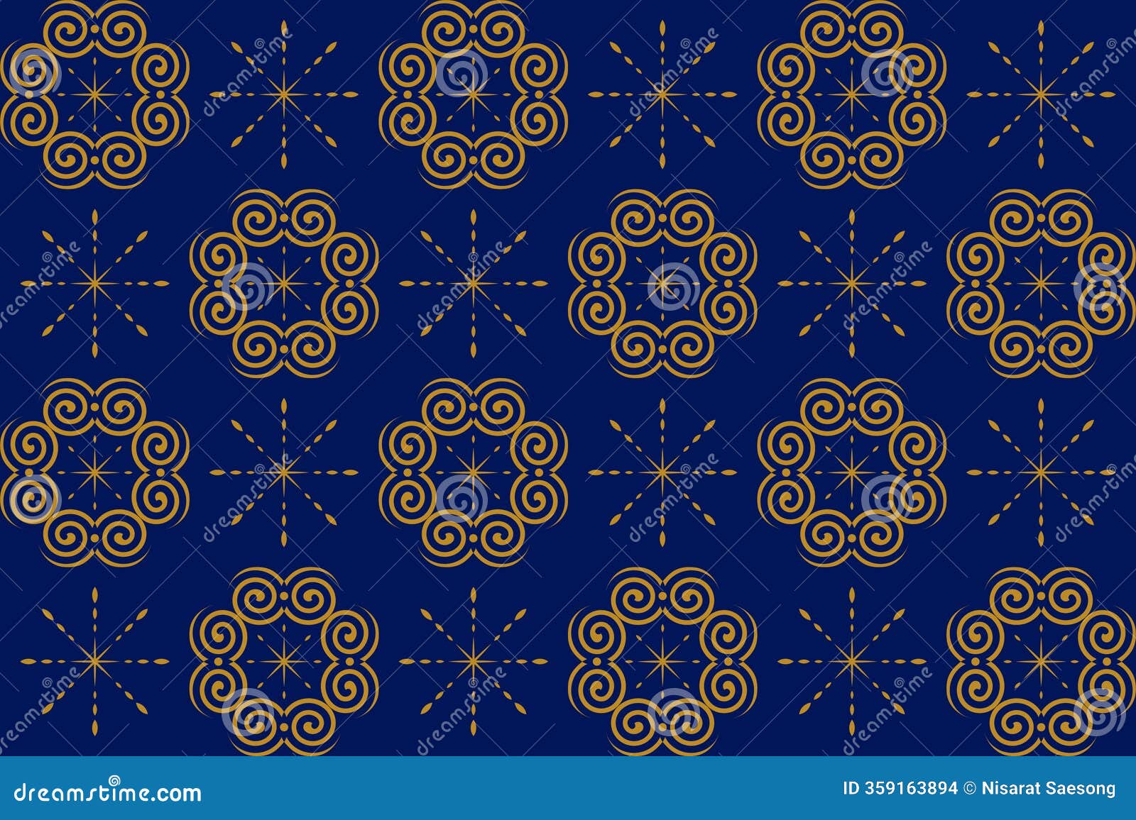Vector Illustration of Hmong Ethnic Pattern. Stock Illustration ...