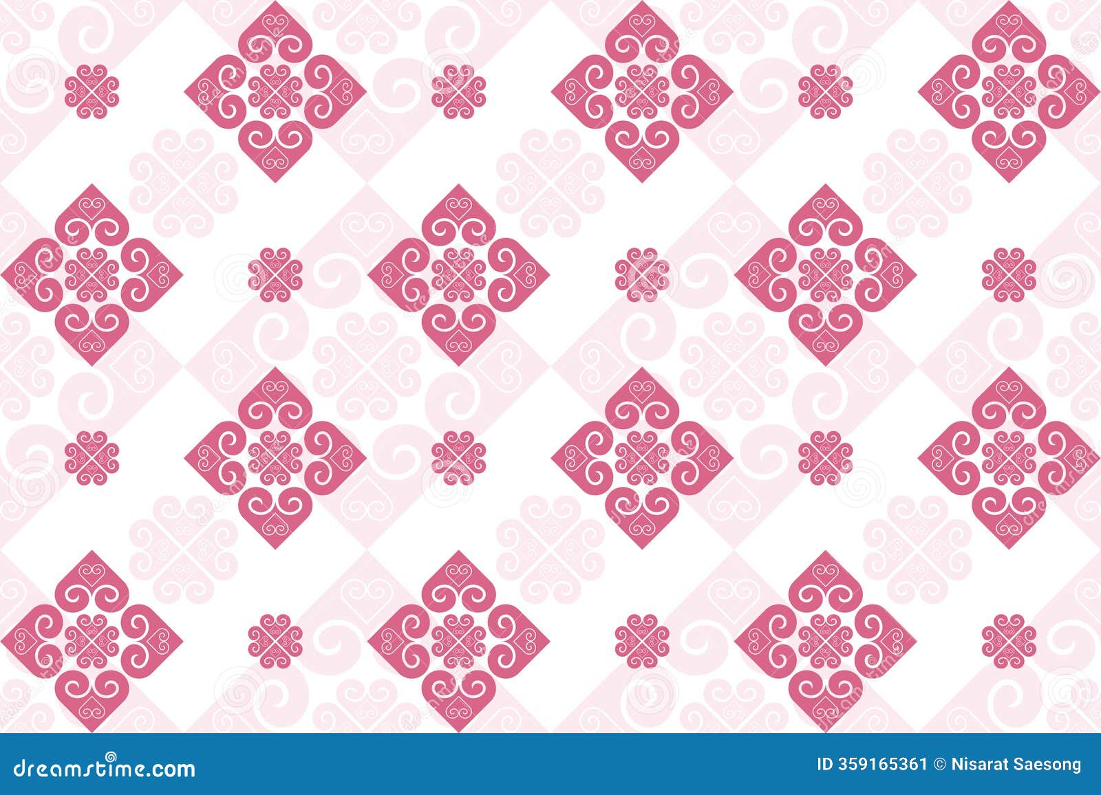 Vector Illustration Of Hmong Ethnic Pattern. | CartoonDealer.com #359165361