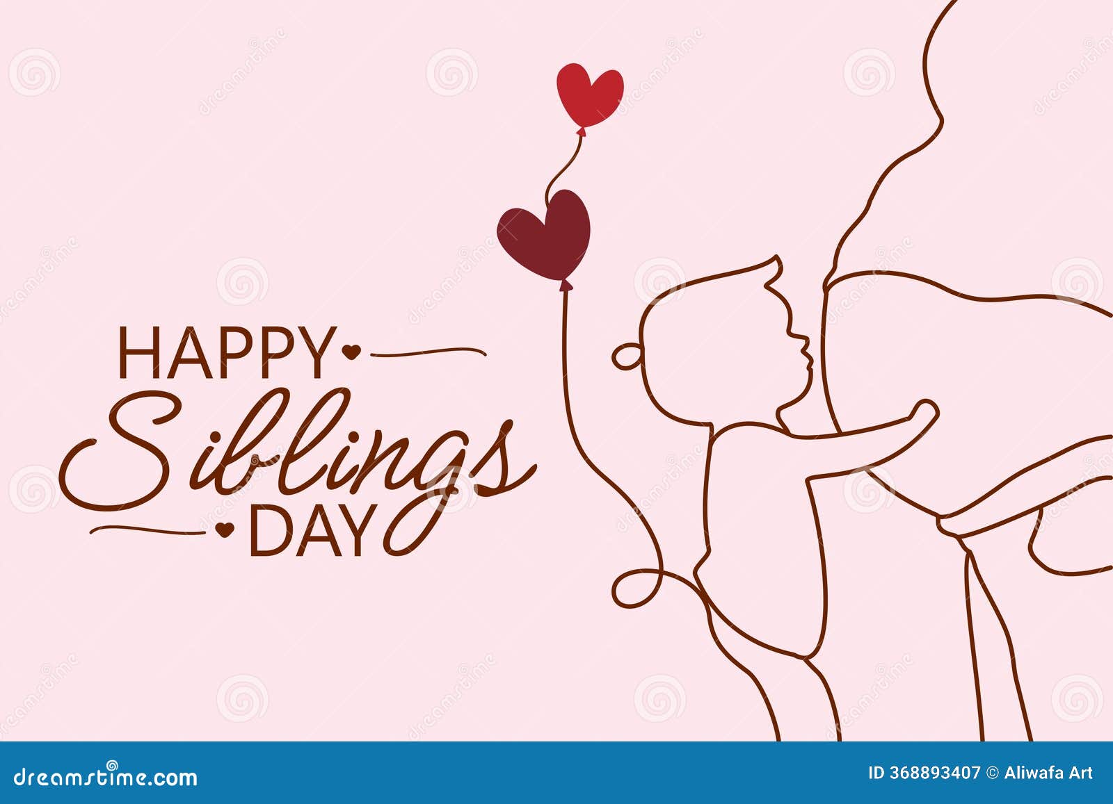 National Sibling Day Two Women Profile Face Royalty-Free Stock Photo ...