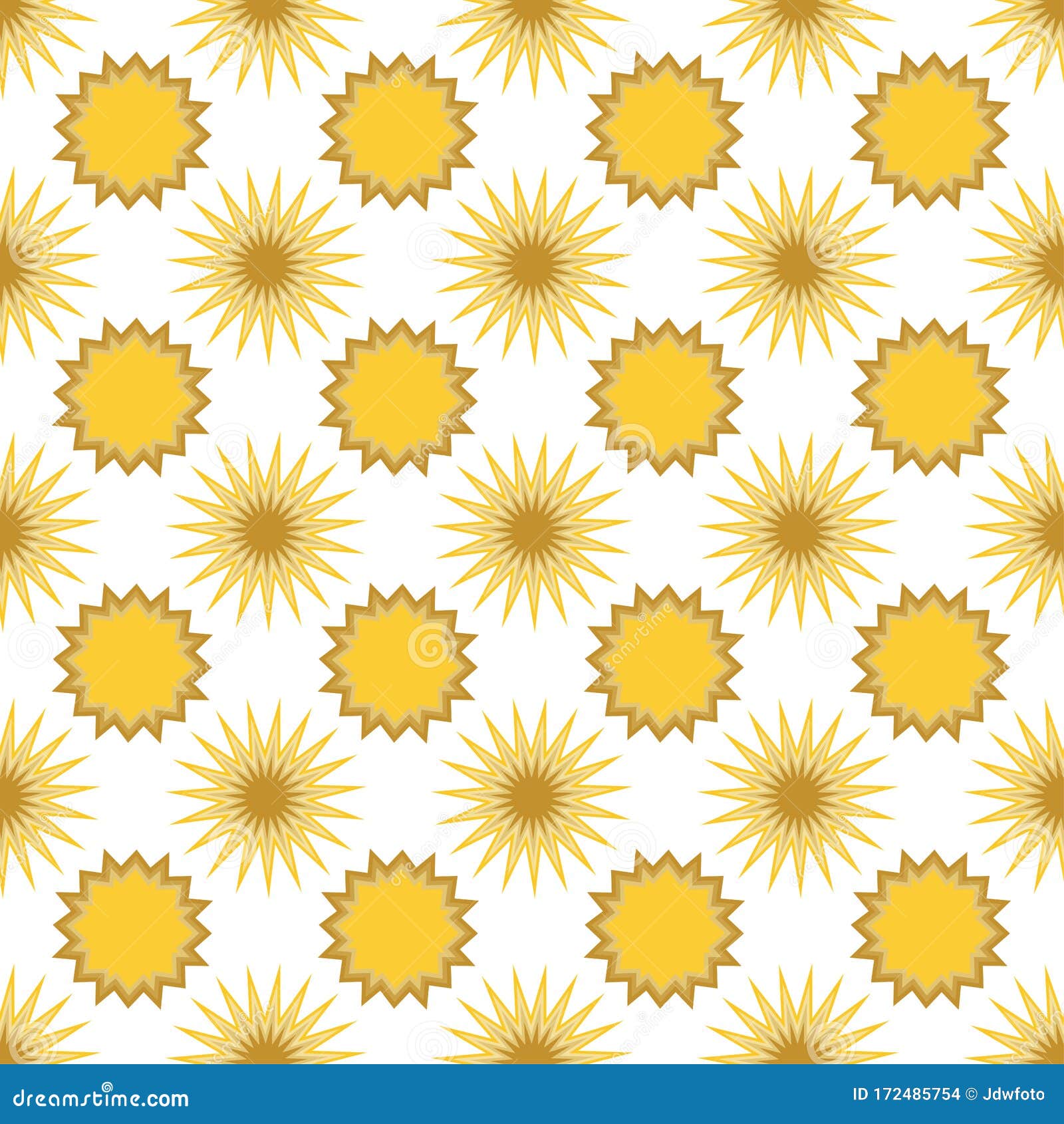 Seamless Sun Pattern stock vector. Illustration of pattern - 172485754